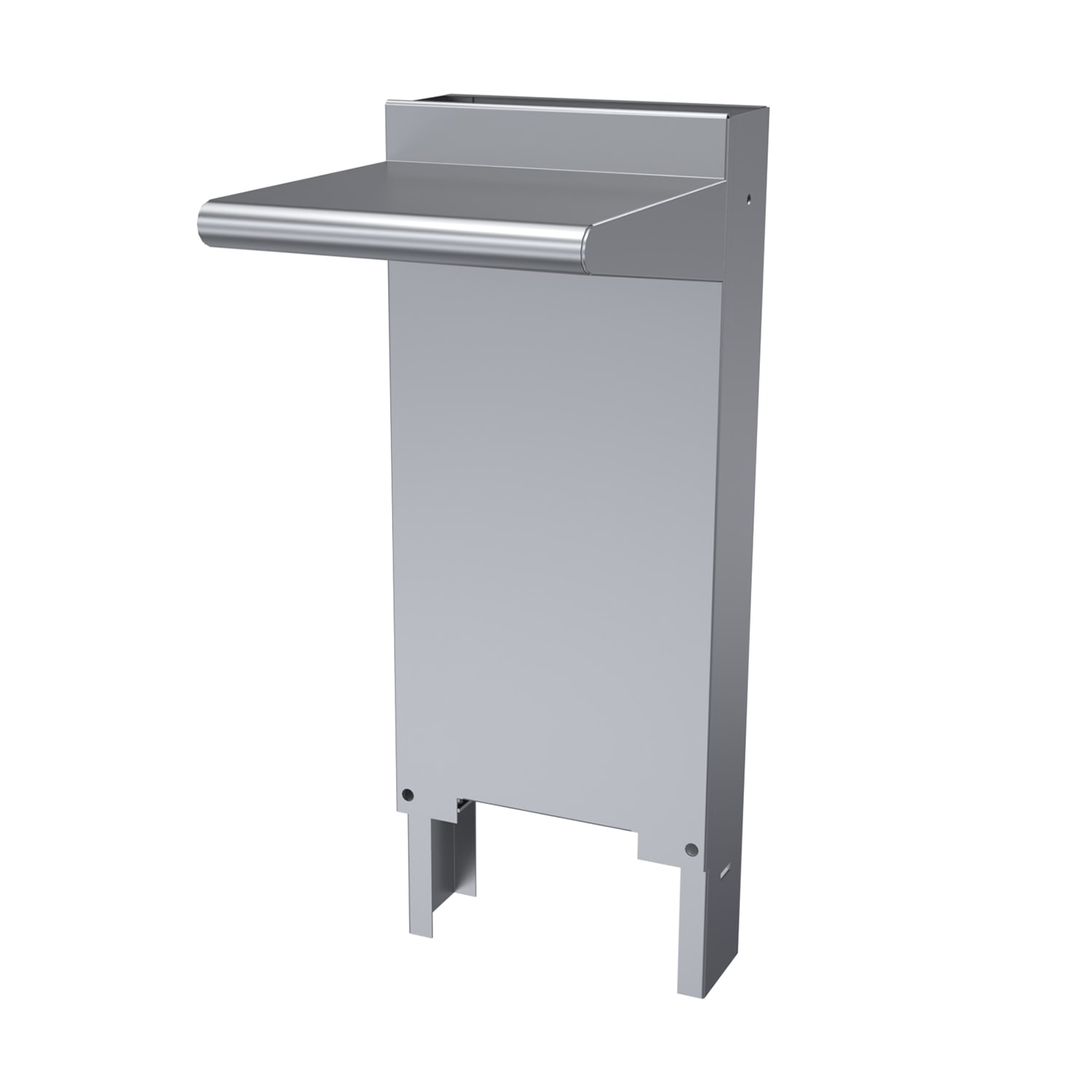 Garland CCHS-12 Cuisine Backguard/Flue Riser w/ Single High Shelves, 35 ...