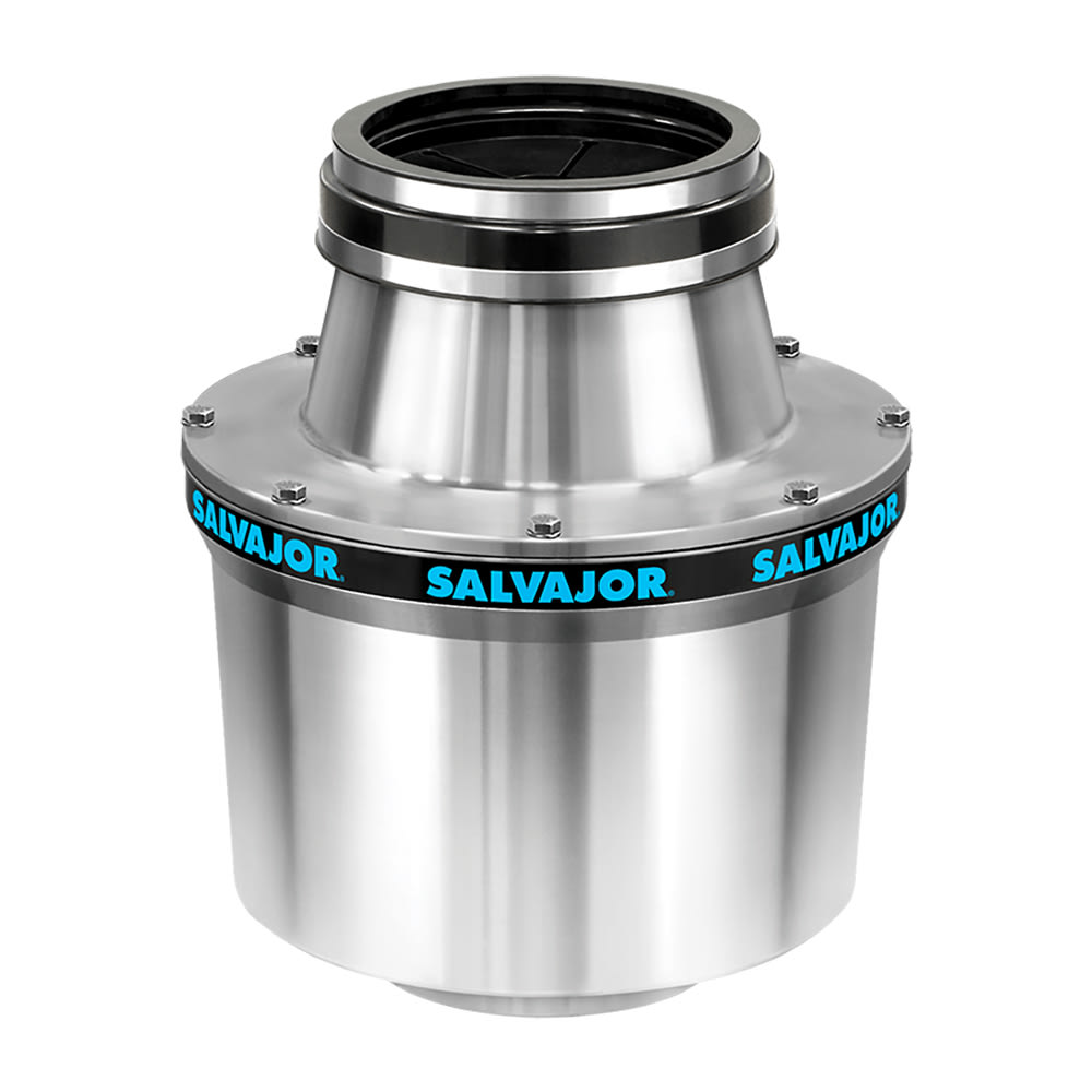 Salvajor 200-CA-MSS 2303 Complete Disposer Package, 2 HP, 12 in Cone ...