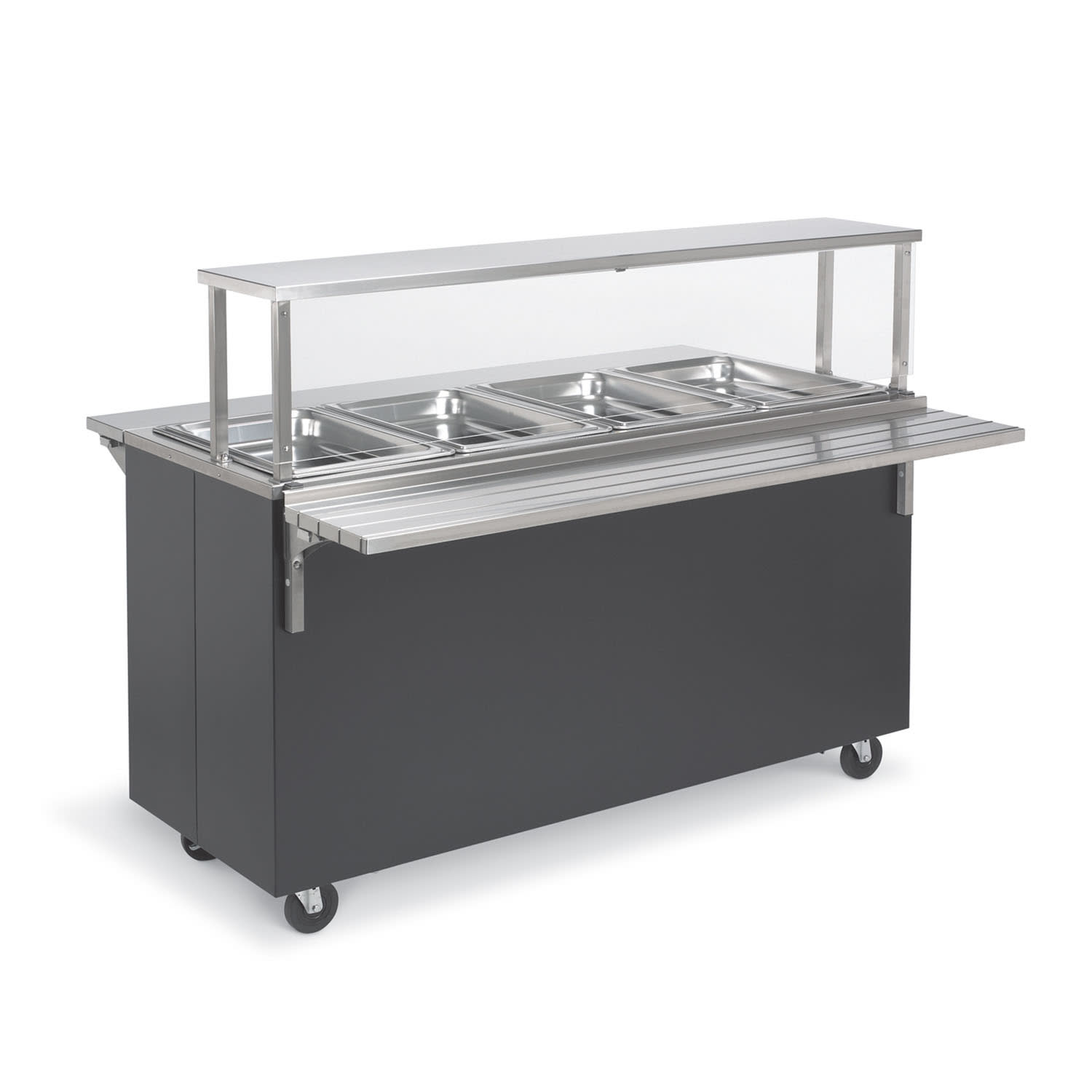 Vollrath 39732 60" Hot Food Table w/ (4) Wells & Enclosed Base, 120v