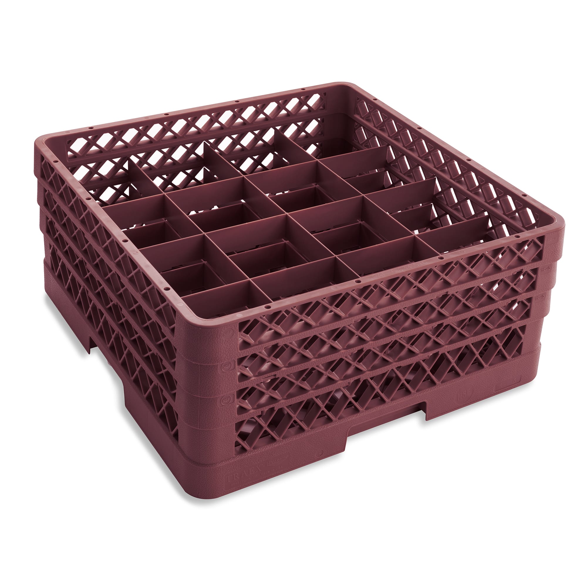 Vollrath TR8DDA Rack-Master Glass Rack w/ (16) Compartments - (3 ...