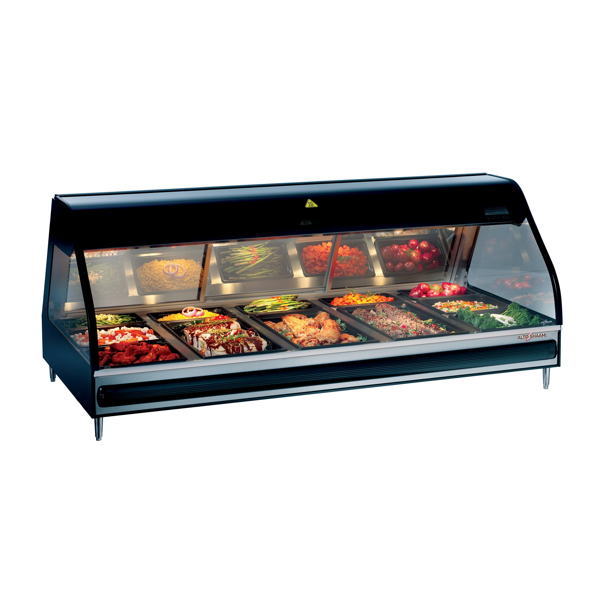 Alto-Shaam ED3-72 72" Full Service Countertop Heated Display Case - 208v