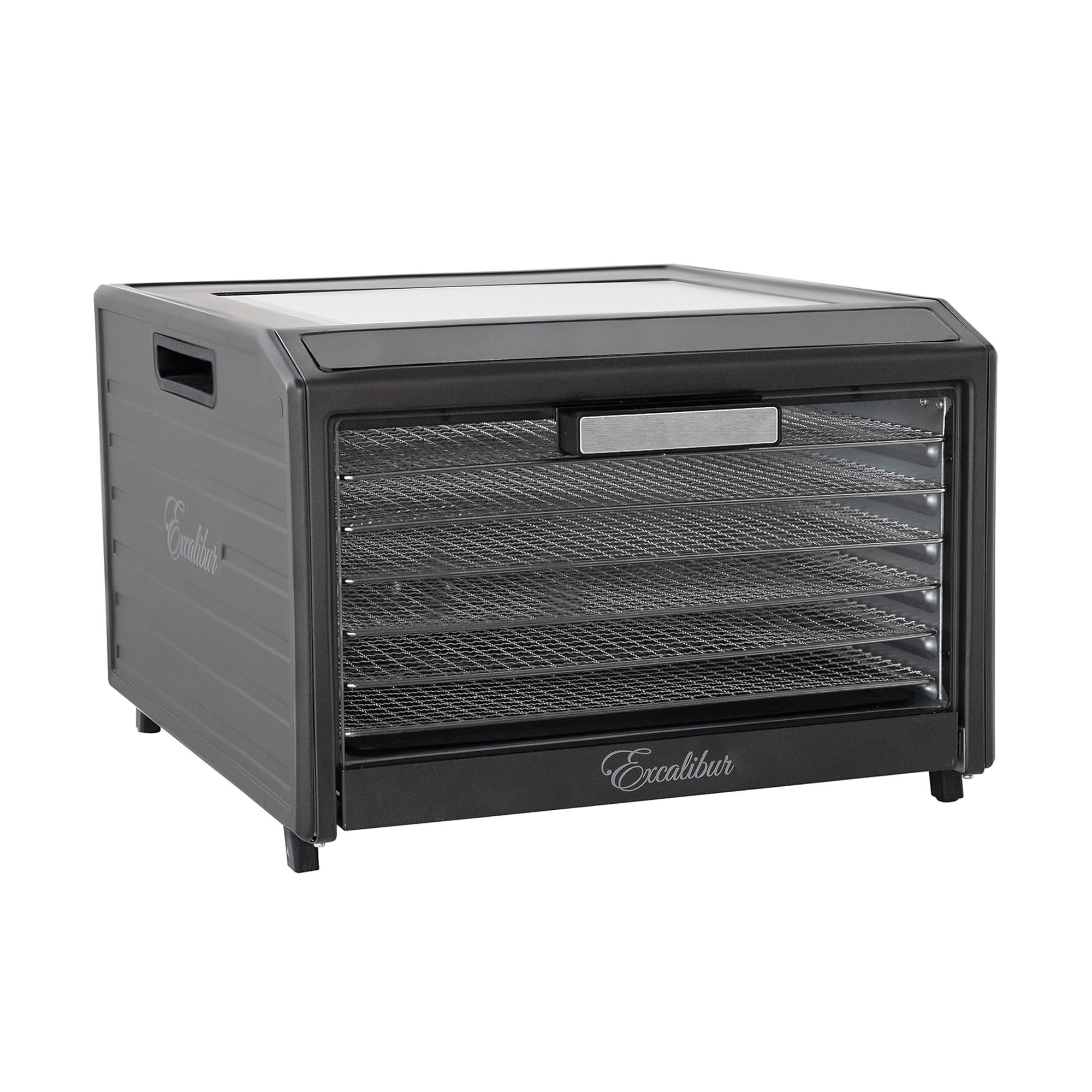 Excalibur DH06SSSS13 6 Tray Countertop Commercial Dehydrator w/ Glass Door