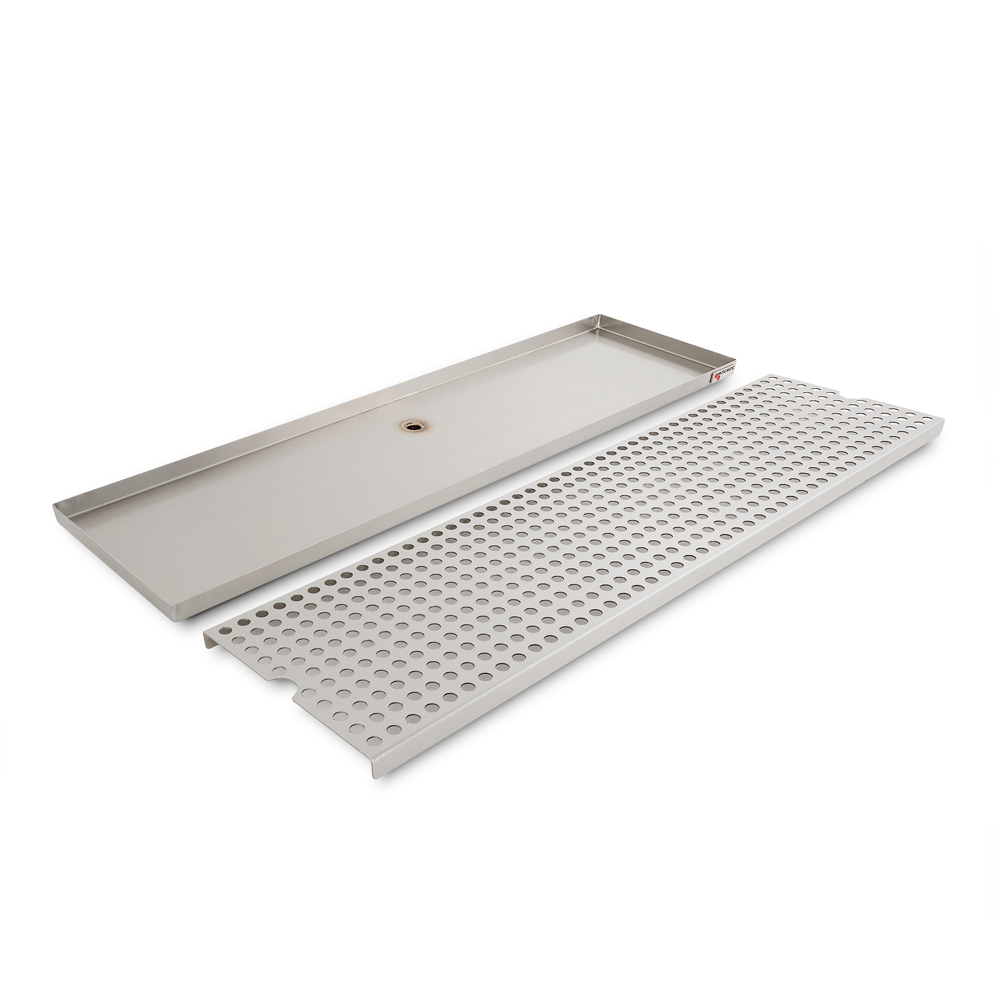 Micro Matic DP-820D-30 Surface Mount Drip Tray Trough w/ 5/8" Drain ...