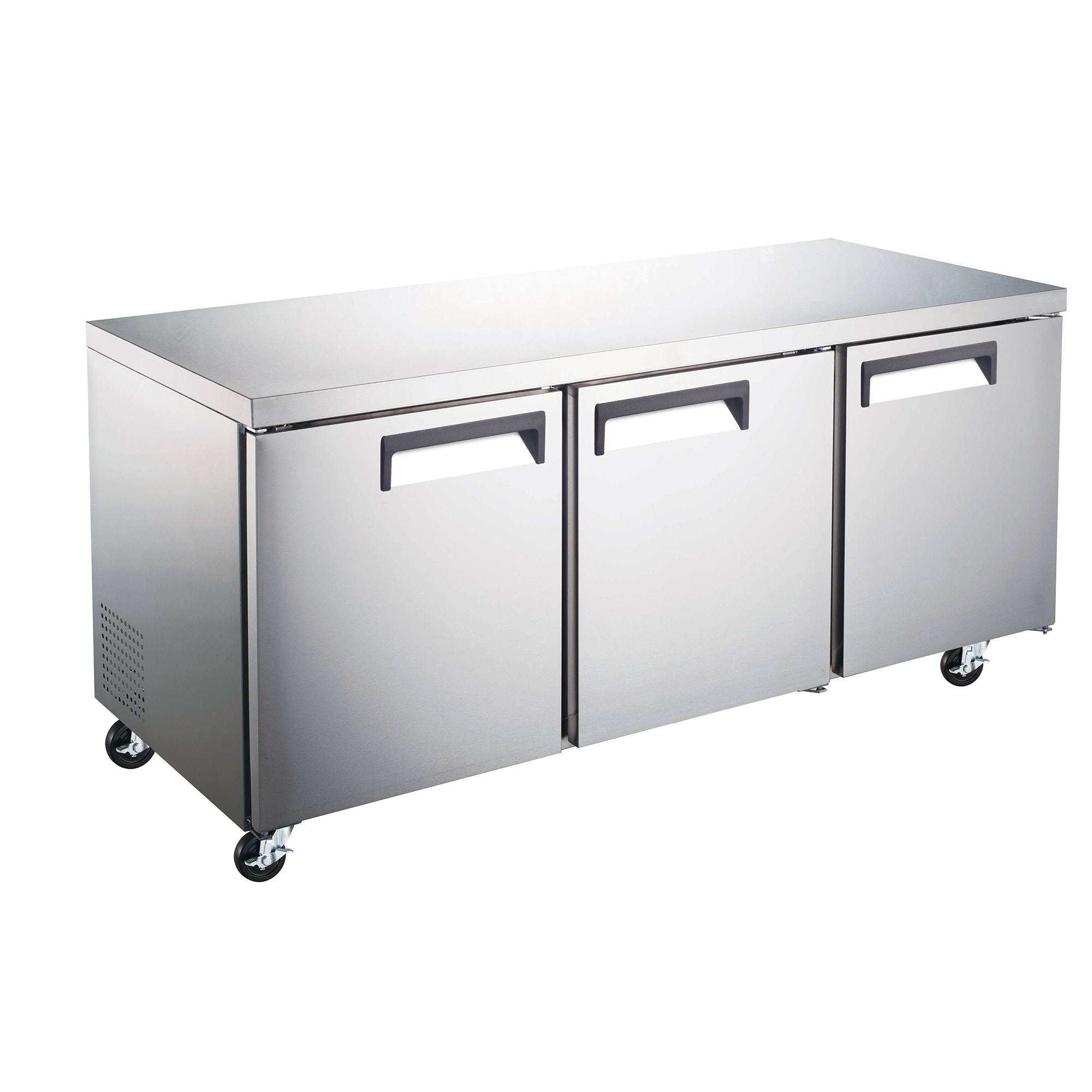 Grista GRUCRF-72 71 1/2" Undercounter Refrigerator w/ (3) Sections & (3) Doors, 115v