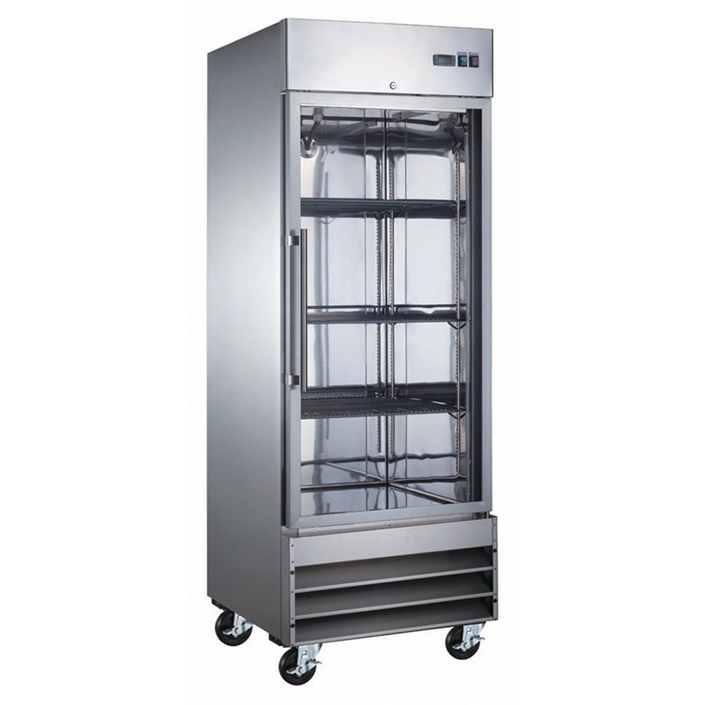 U-Star USRF-1D-G 29" One Section Reach In Refrigerator, (1) Right Hinge ...