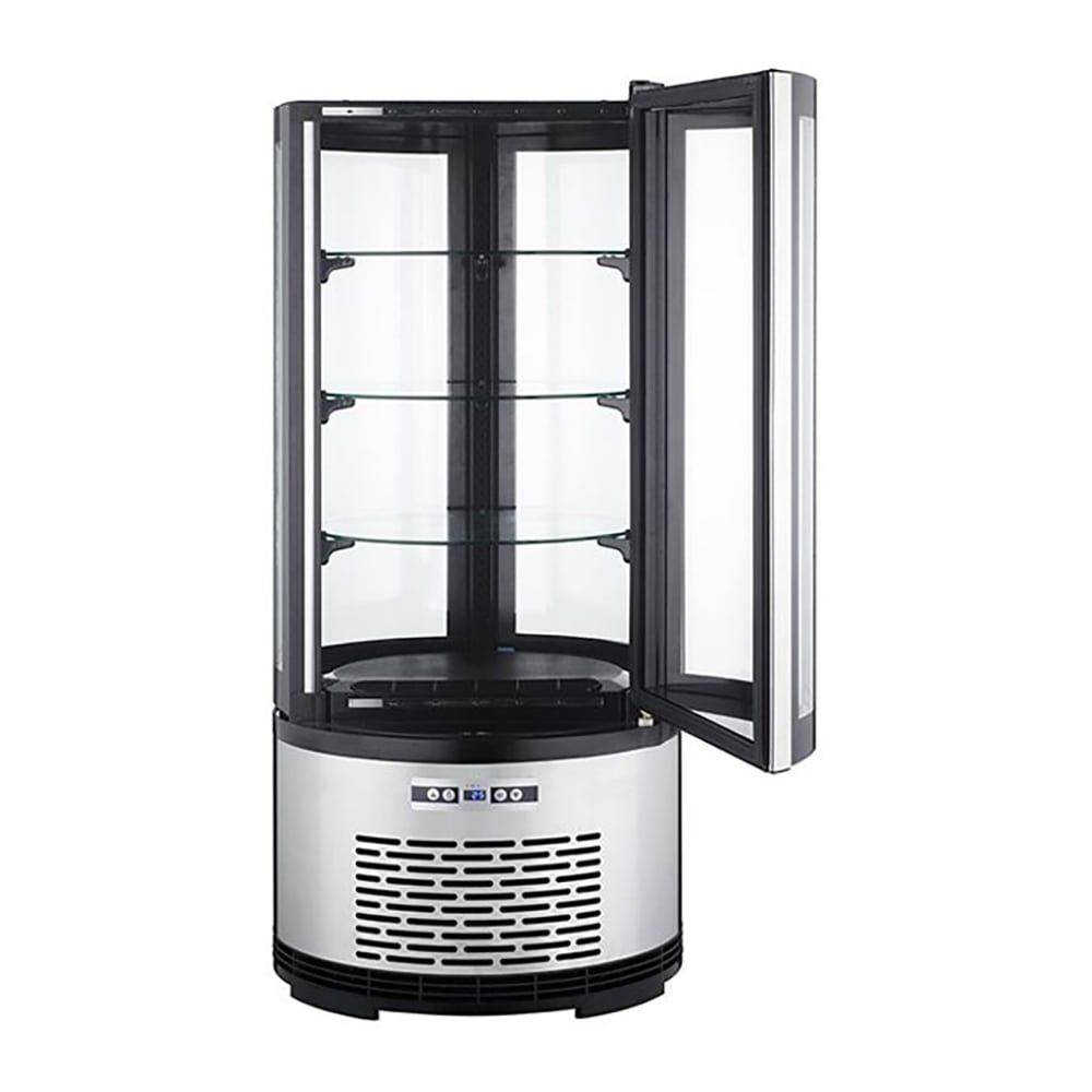 Black Diamond BDRCK-100/CT 19" Self Service Bakery Case w/ Curved Glass ...