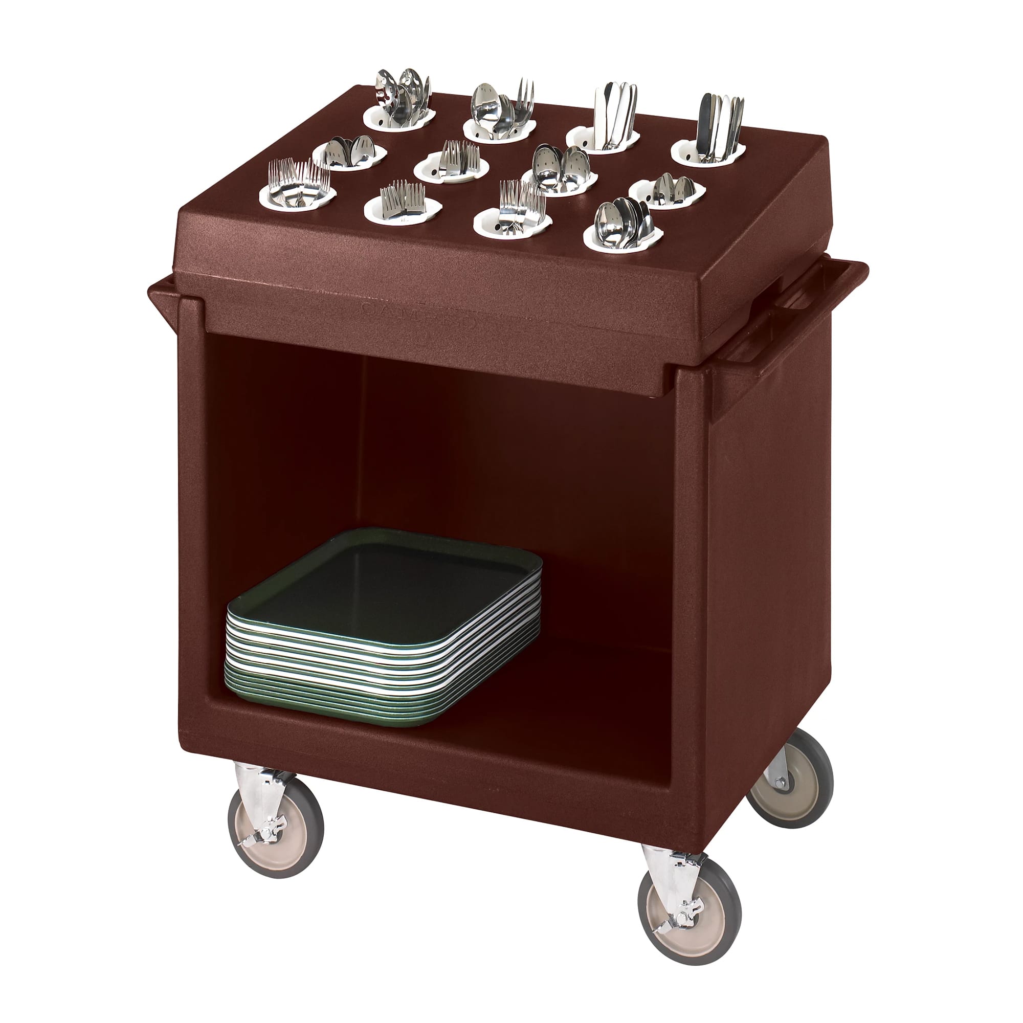 Cambro TDC2029131 38 1/8" Mobile Dish Caddy w/ (1) Shelf - Plastic ...