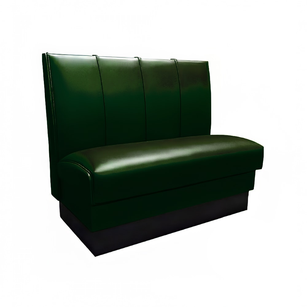 Vitro Single Restaurant Booth - (4) Panels, Fully Upholstered, 36" x 44 ...