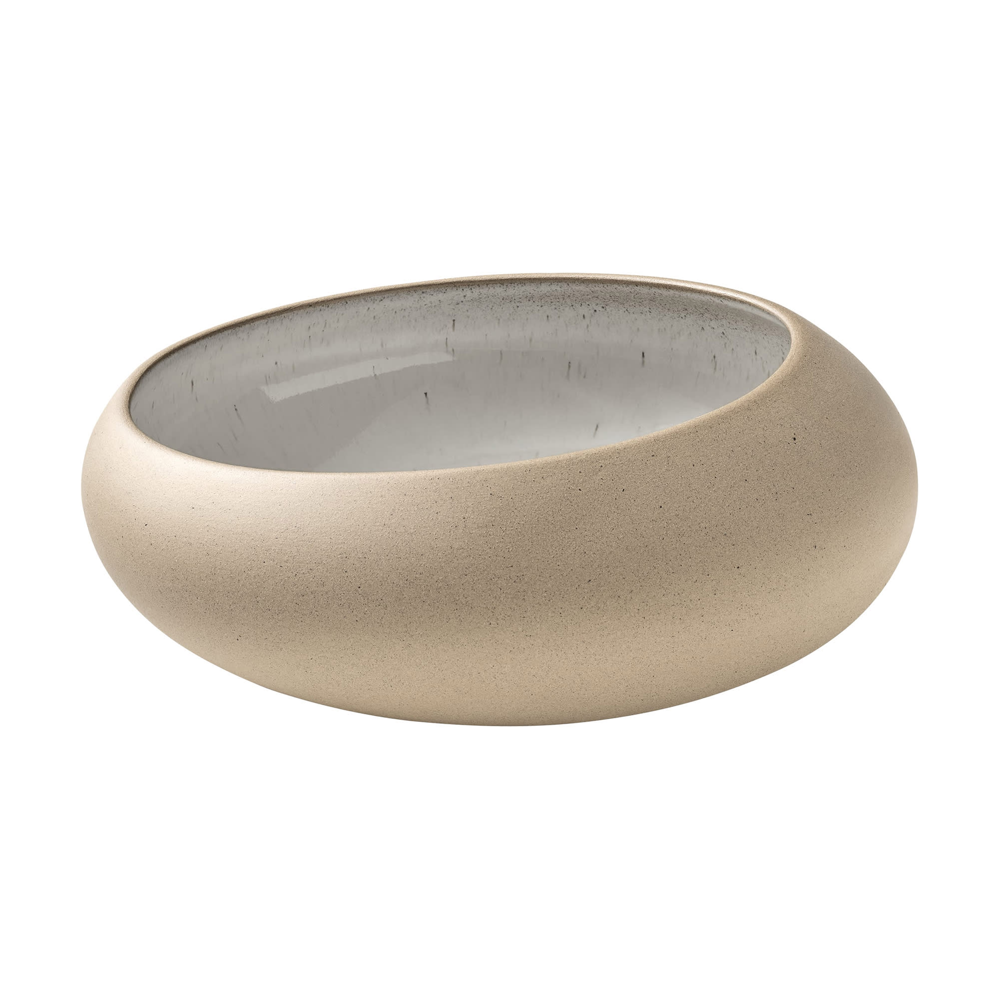 Schonwald 7 7/8" Playground Bowl - Stoneware, Beige (701342091001393)