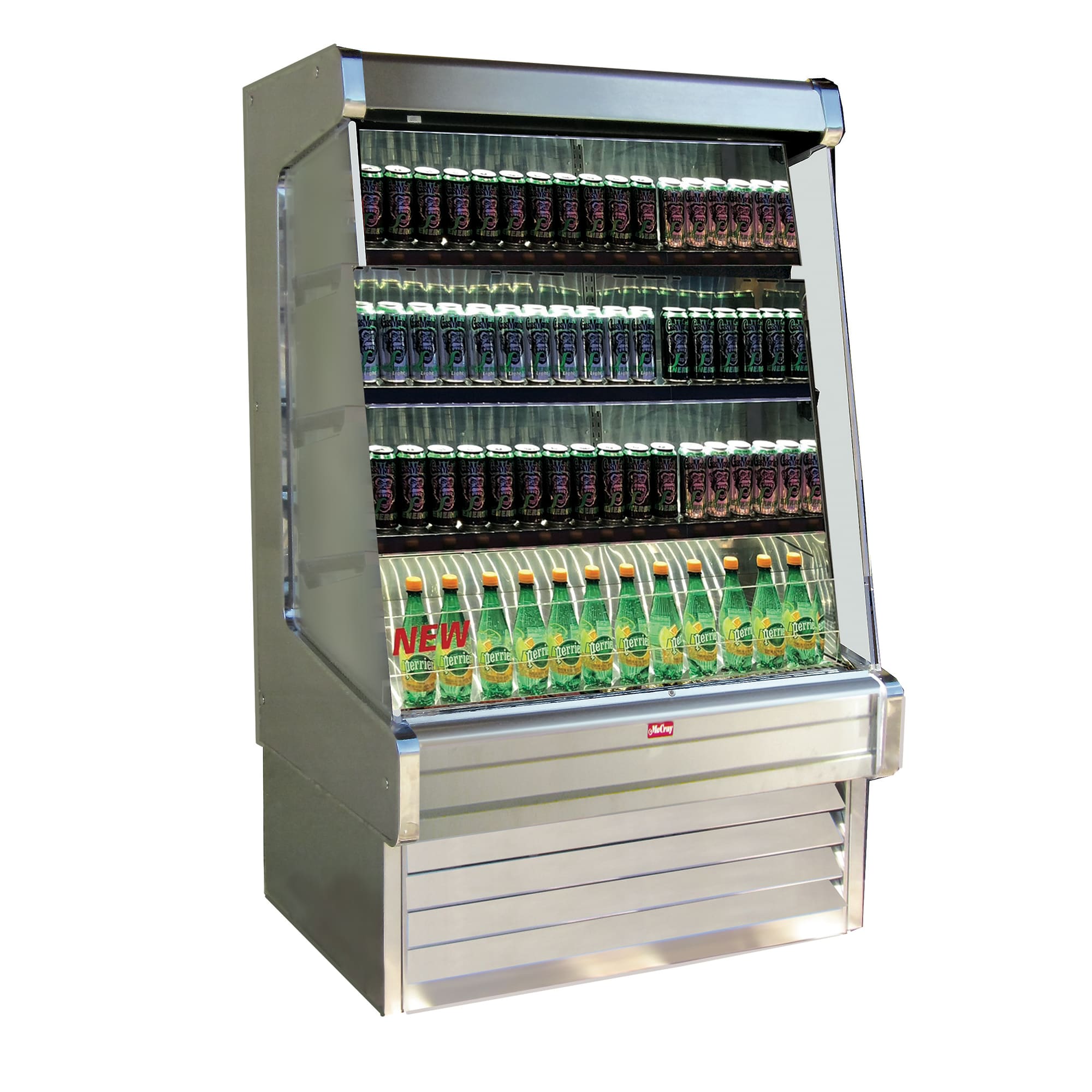 Howard-McCray 39" Vertical Open Air Cooler w/ (4) Levels, 115v (SC ...