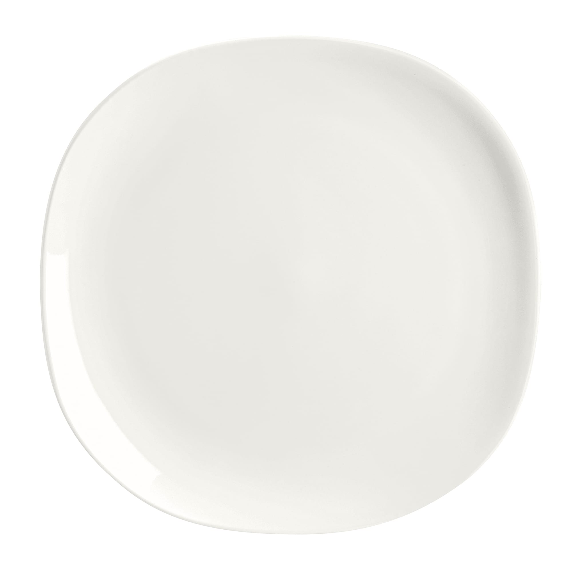 Homer Laughlin HL20186800 8 3/8" Square Alexa Plate - China, White