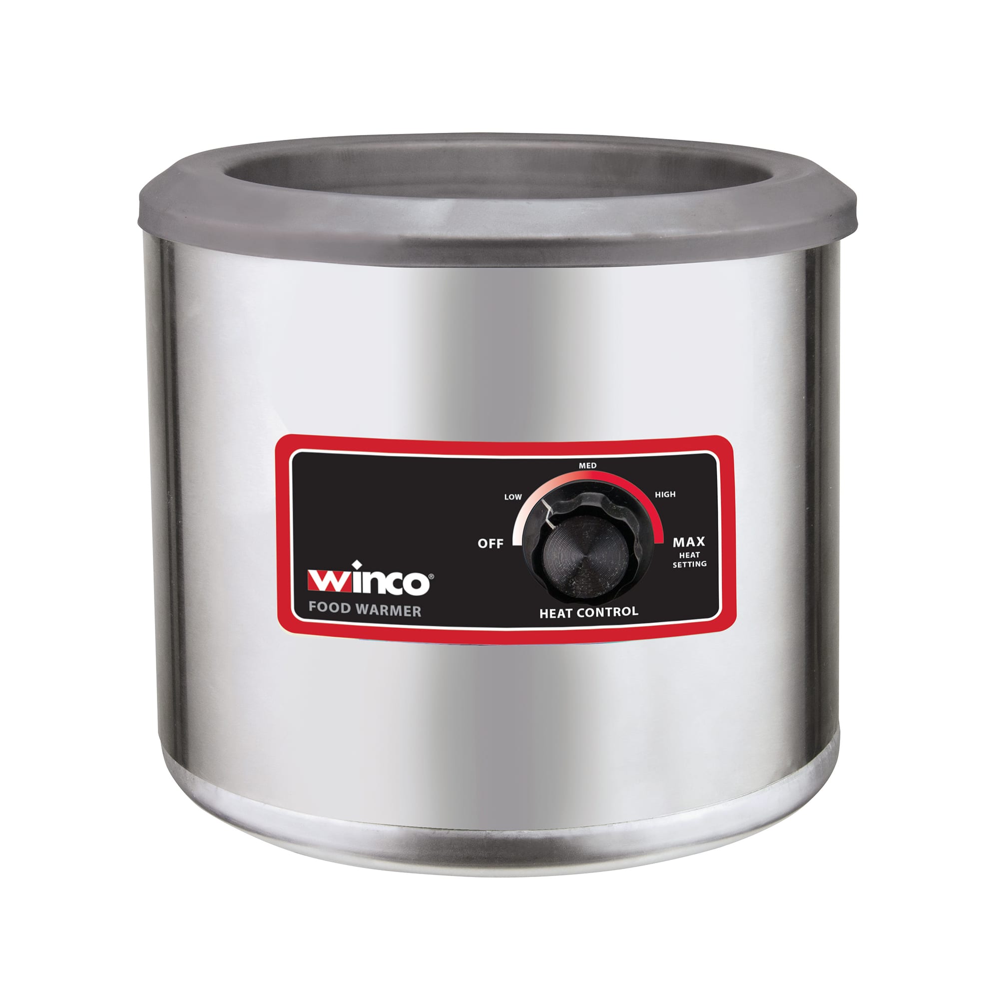 Winco FW-7R250 Countertop Food Warmer - Wet w/ (1) 7 qt Pan Well, 120v