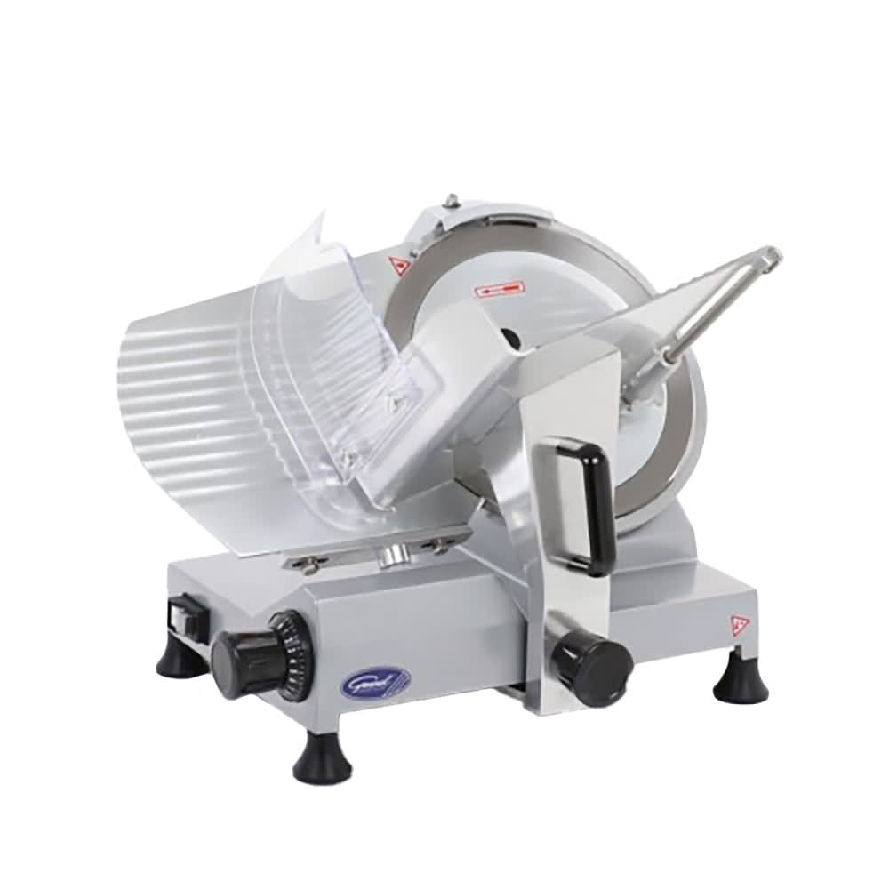 General GSE012 Manual Meat & Cheese Slicer w/ 12" Blade - Belt Driven ...