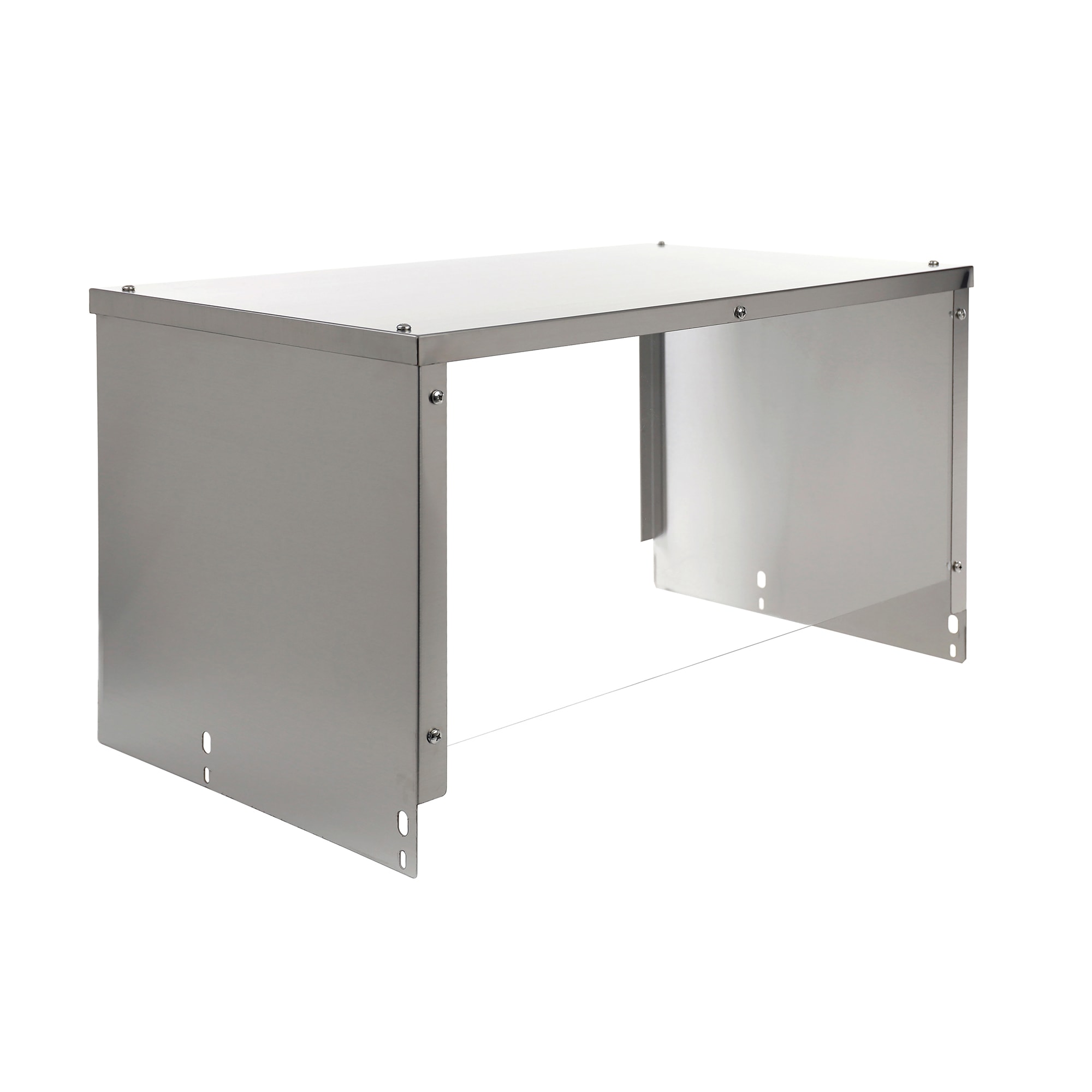 BevLes BVSG-18-5 18" Sneezeguard for (5) Well Steam Table, Aluminum w ...