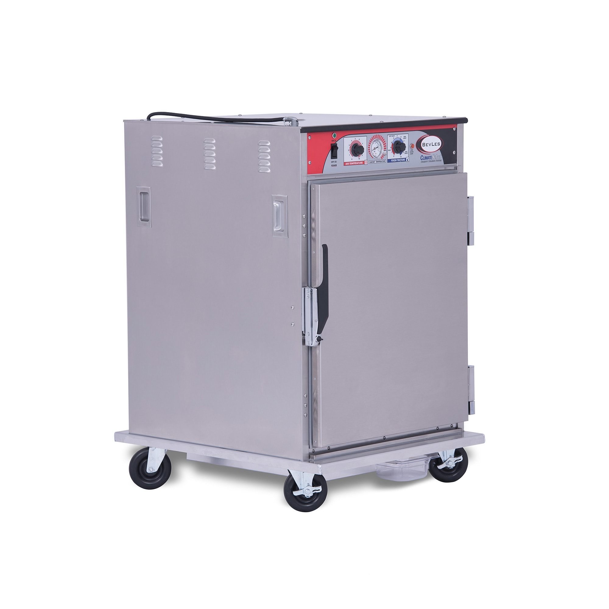 BevLes HCSS44W64 1/2 Size Insulated Mobile Heated Proofing Cabinet w ...
