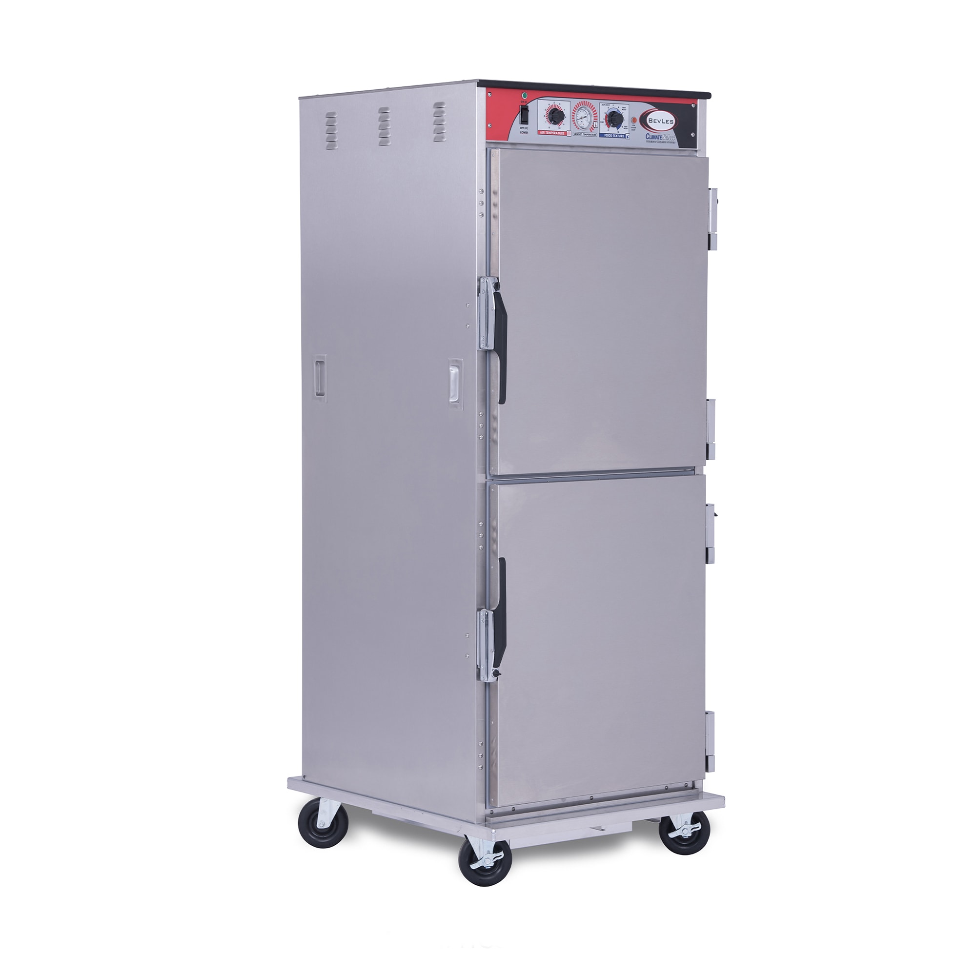 BevLes HCSS74W124 Full Size Insulated Mobile Heated Proofing Cabinet w ...