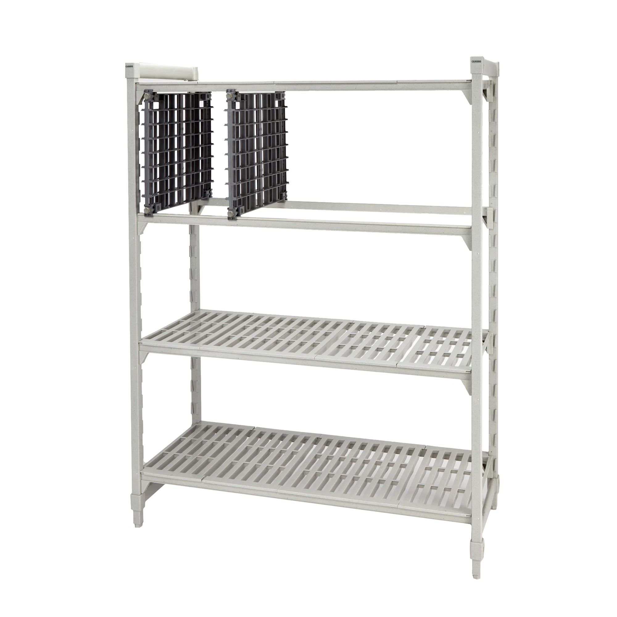 Cambro CSUNVRA21580 Camshelving Storage Rack - 19 1/2"W x 21 1/8"D x 2 ...