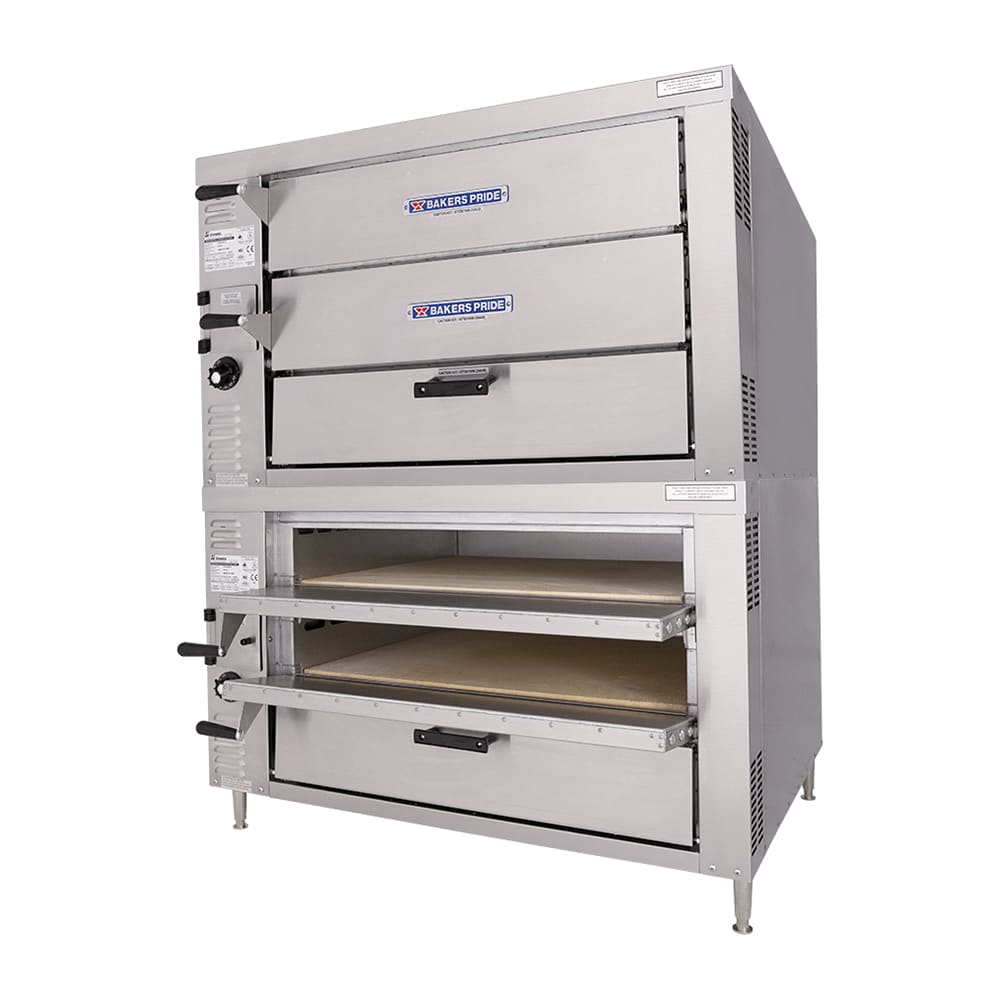 Bakers Pride GP-62HP HearthBake Countertop Quadruple Multi-Purpose Deck ...