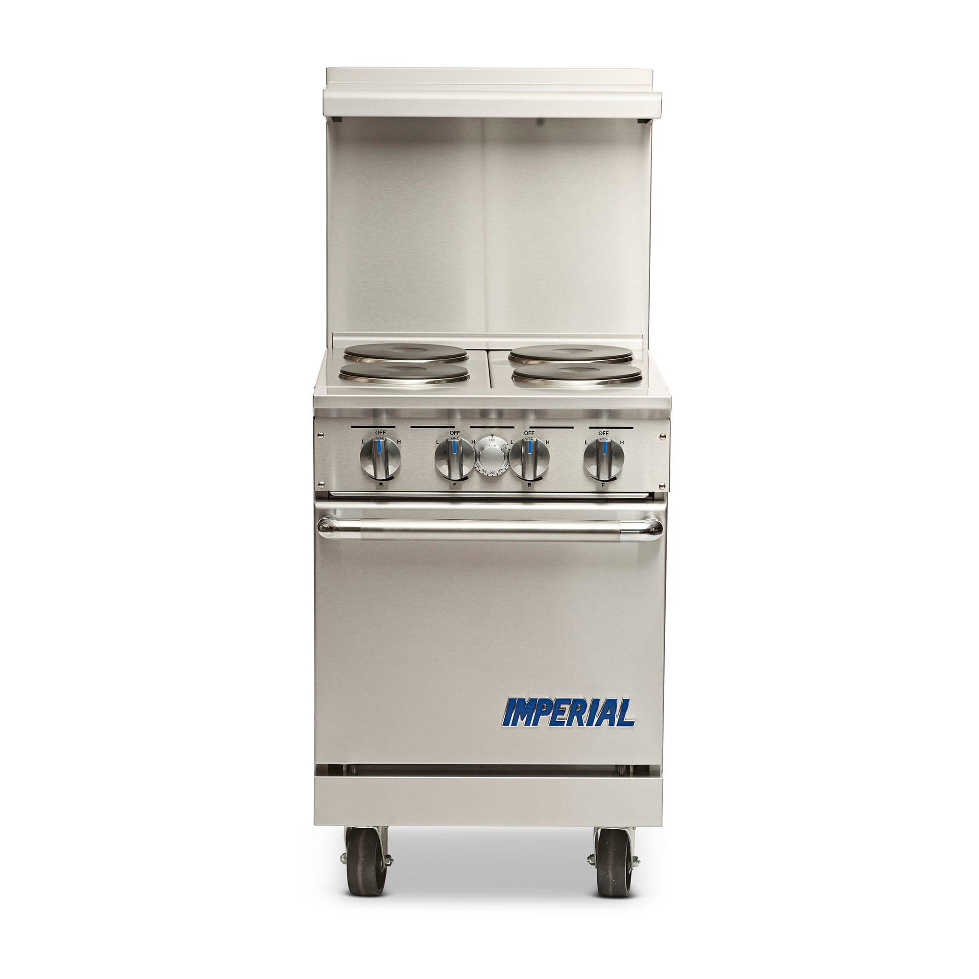 Imperial IR-4-E 24" Pro Series 4 Sealed Element Electric Range w/ Space ...