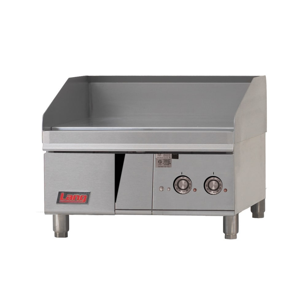 Lang 60" Electric Griddle w/ Thermostatic Controls - 1" Steel Plate ...