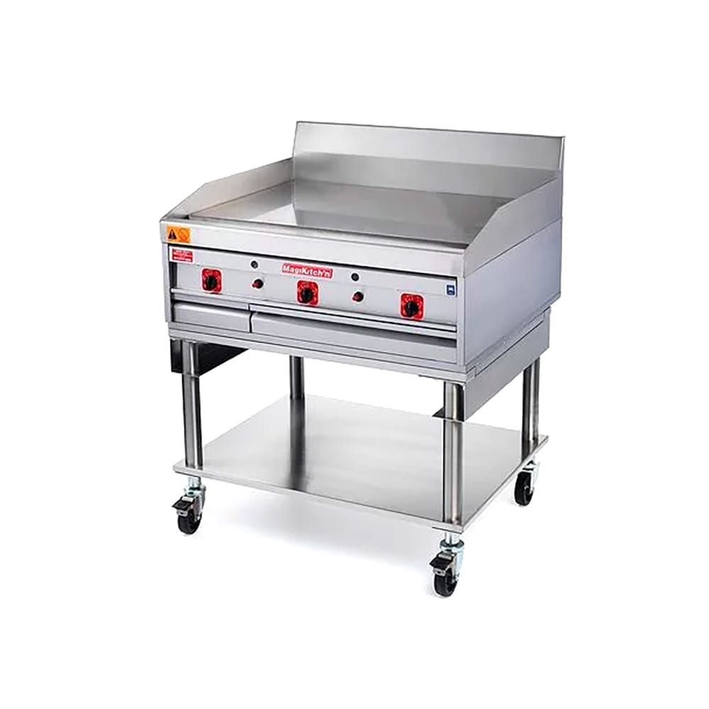 Magikitch'n MKG-48 48" Gas Griddle w/ Thermostatic Controls - 1" Steel ...