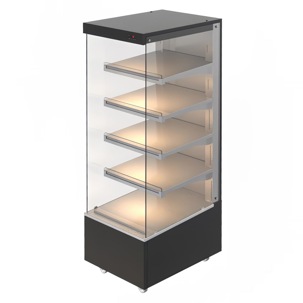 Doregrill 23 1/2" Pulse® Self Service Floor Model Heated Display Case ...