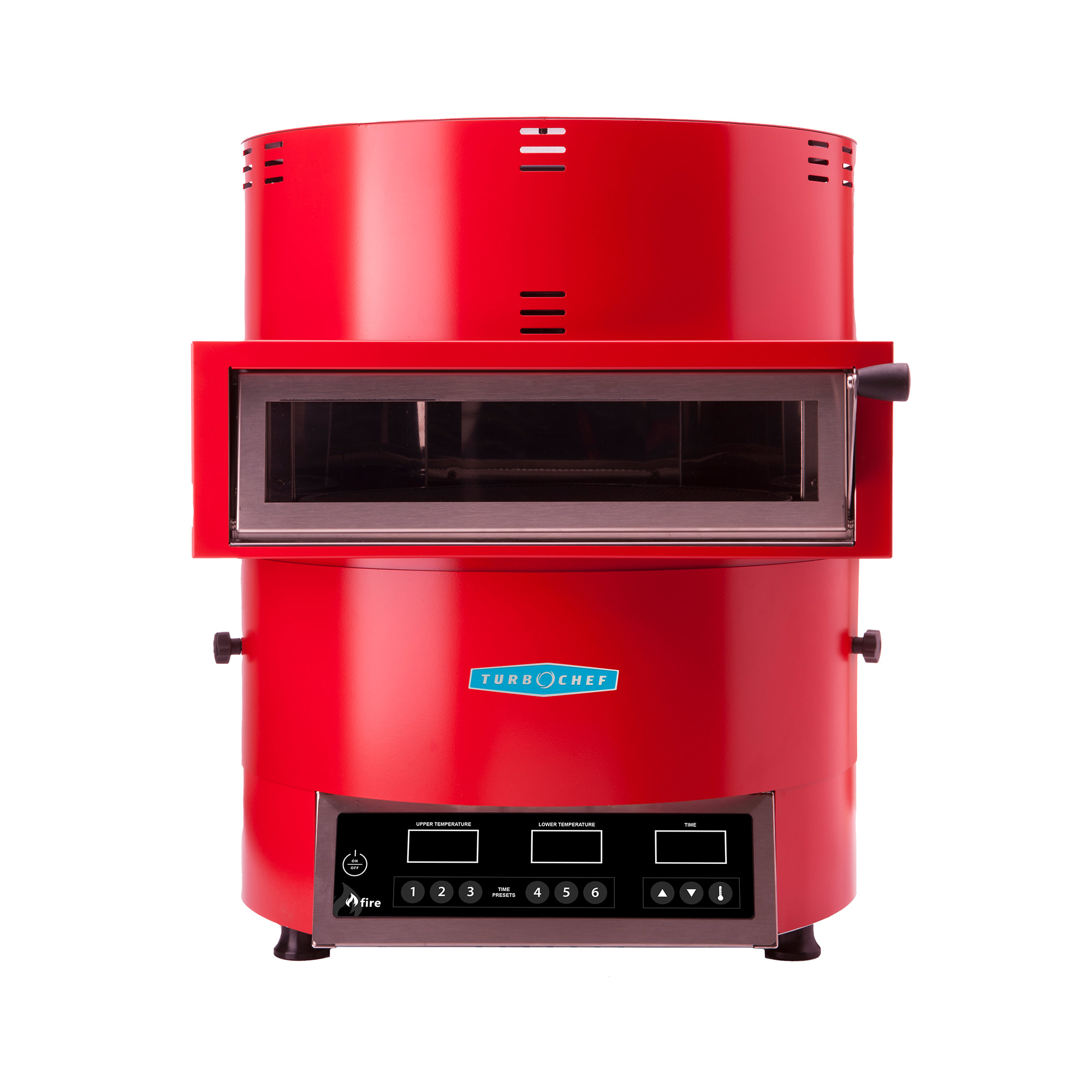 TurboChef FIRE Countertop Pizza Oven - Single Deck, 208 240v/1ph, Red