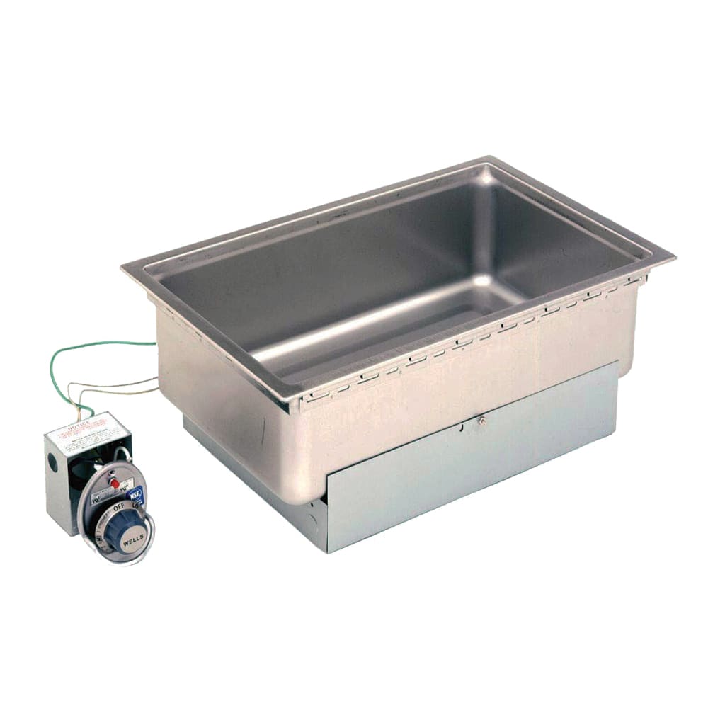 Wells SS-276TDU Drop-In Hot Food Well w/ (2) Full Size Pan Capacity ...