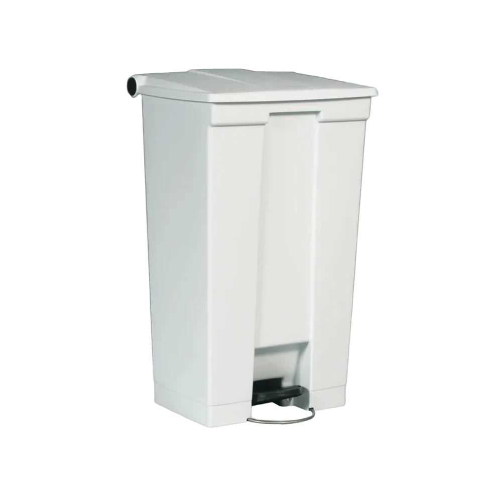 Rubbermaid FG614600WHT 23 gal Step-On Container - White