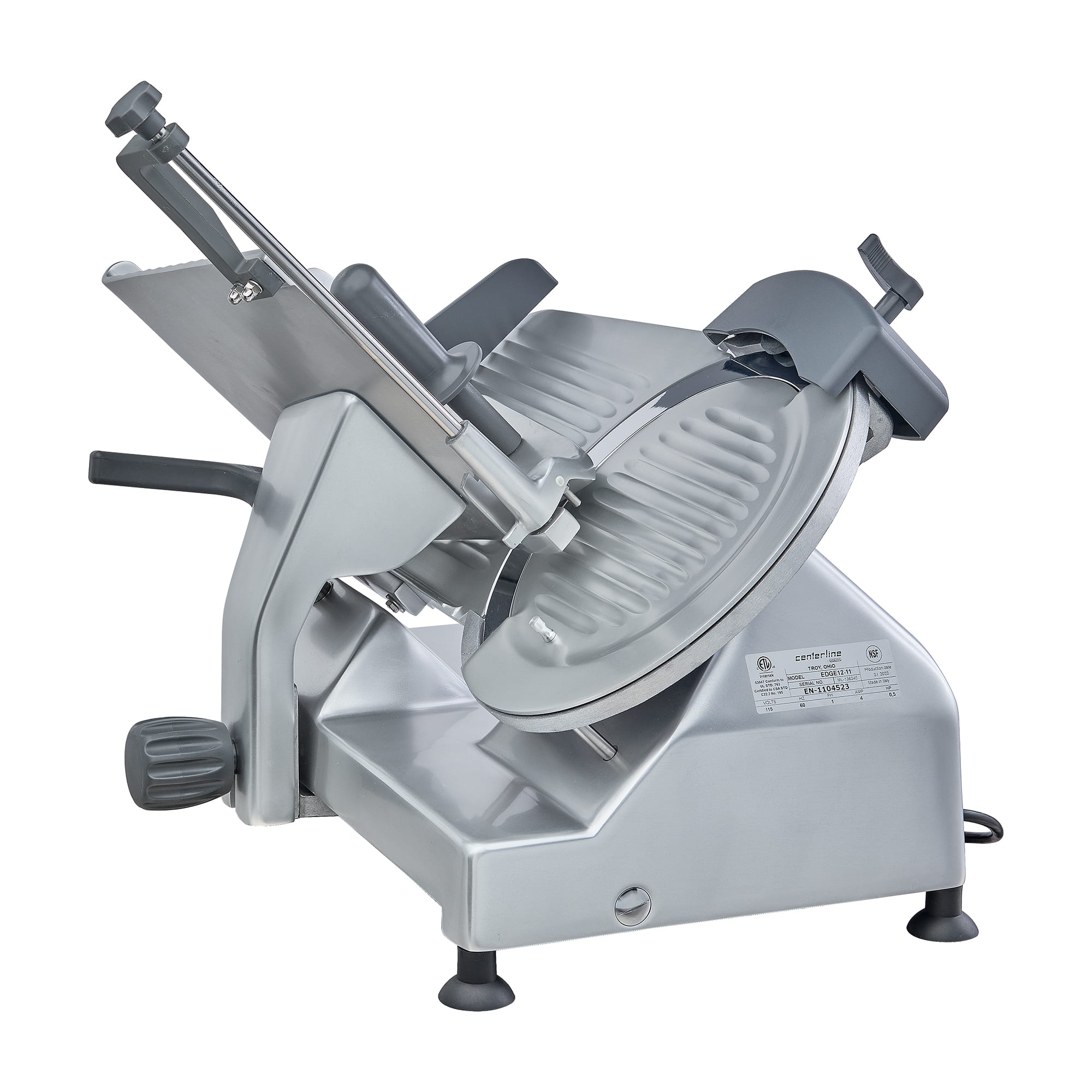 Ecoline by Hobart ECO12 Manual Meat & Cheese Slicer w/ 12" Blade, Belt ...
