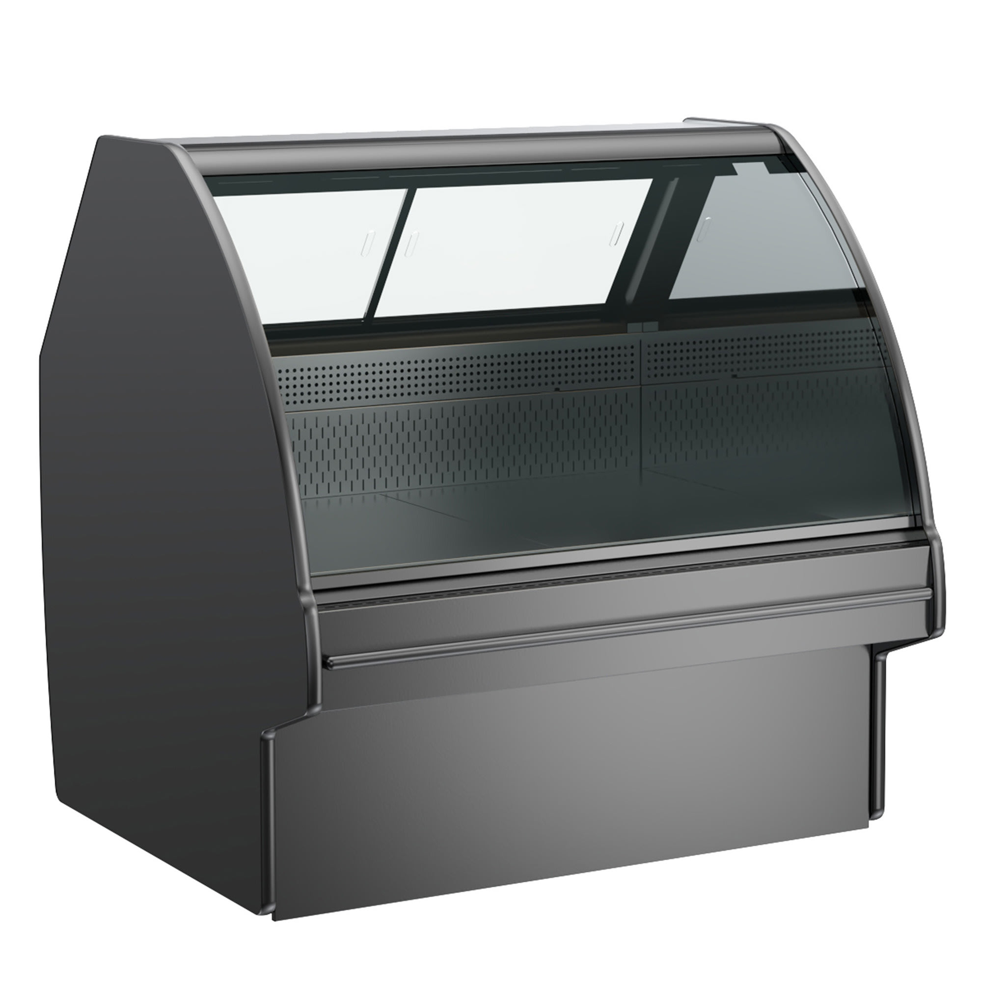 Structural Concepts GLDS4R 51" Fusion® Full Service Deli Case w/ Curved ...