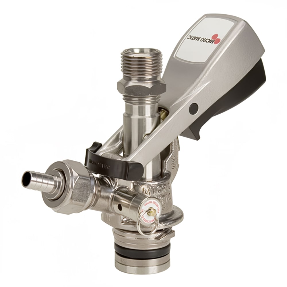 Micro Matic G408 "U" System Keg Coupler Tap w/ Ergo Lever Handle