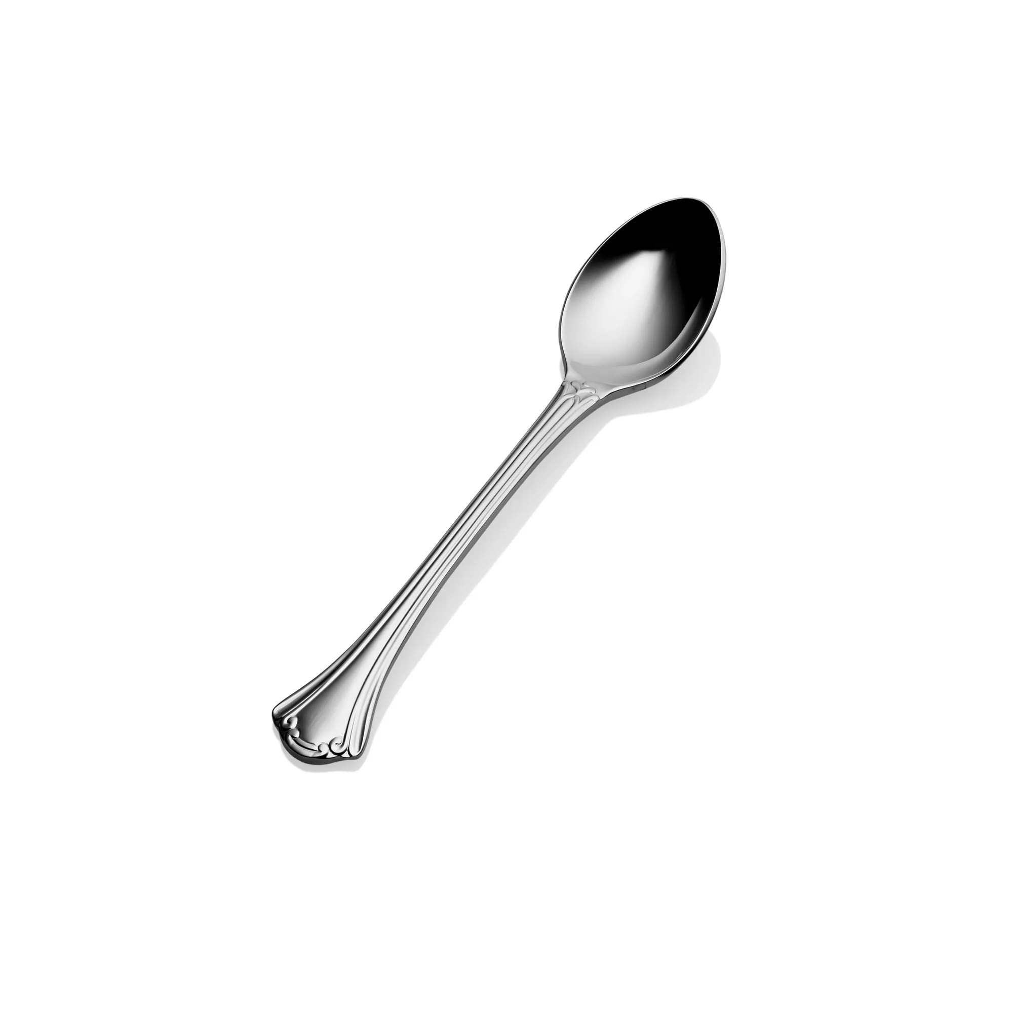 Bon Chef S2100 6 1/4" Teaspoon with 18/10 Stainless Grade, Breeze Pattern