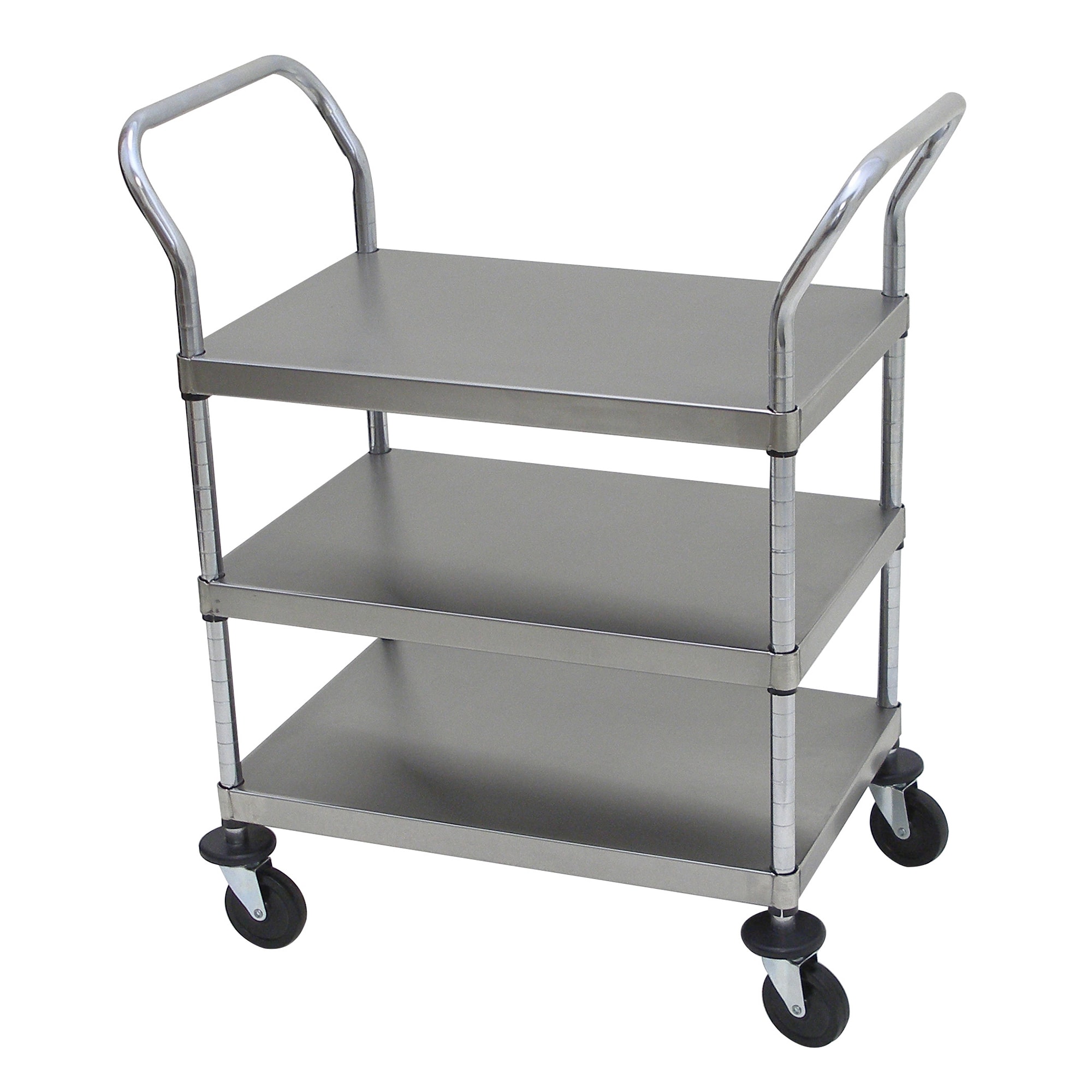 Advance Tabco UC-3-1827 3 Level Stainless Steel Utility Cart w/ 150 lb ...