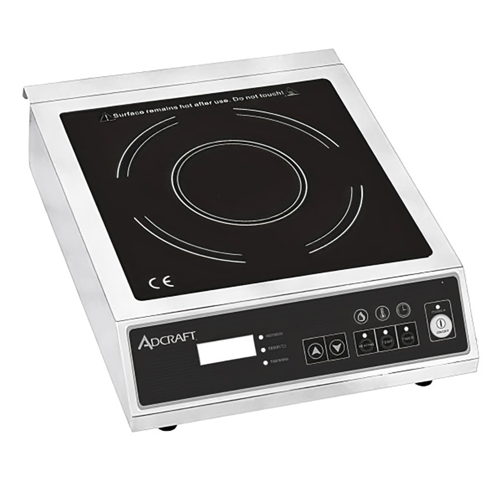 Adcraft IND-E120V Countertop Induction Cooktop w/ (1) Burner, 120v/1ph