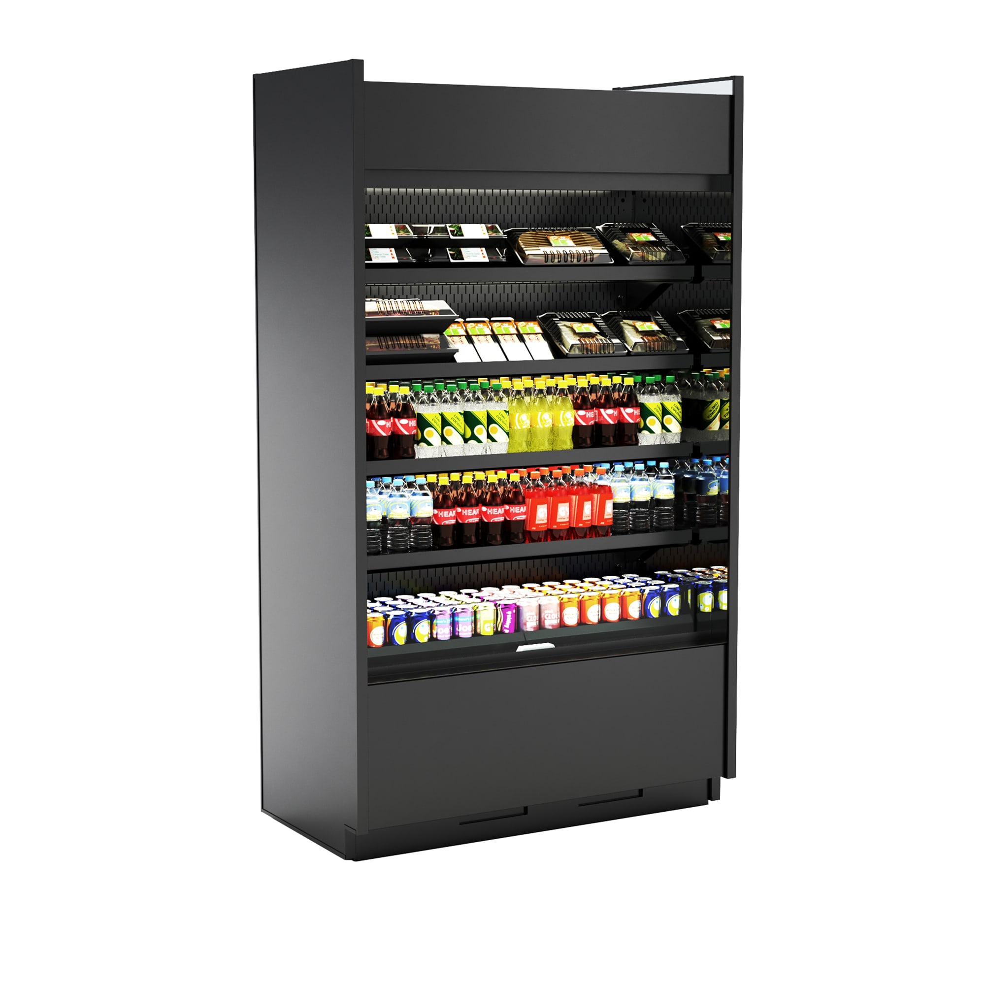 Structural Concepts BN47R 47 5/8" Oasis® Vertical Open Air Cooler w/ (5 ...