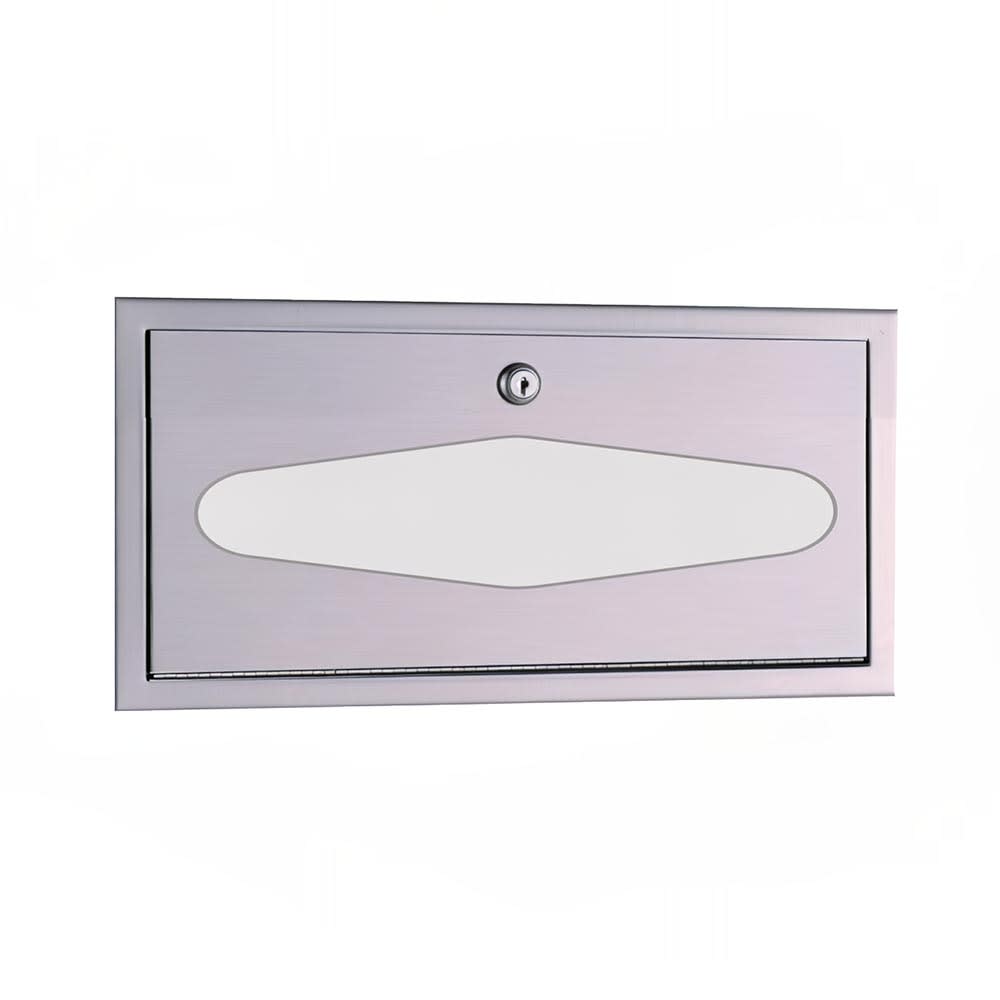 Gamco G-287 Fold Down Purse Shelf w/ 100 lb Capacity - Stainless Steel ...