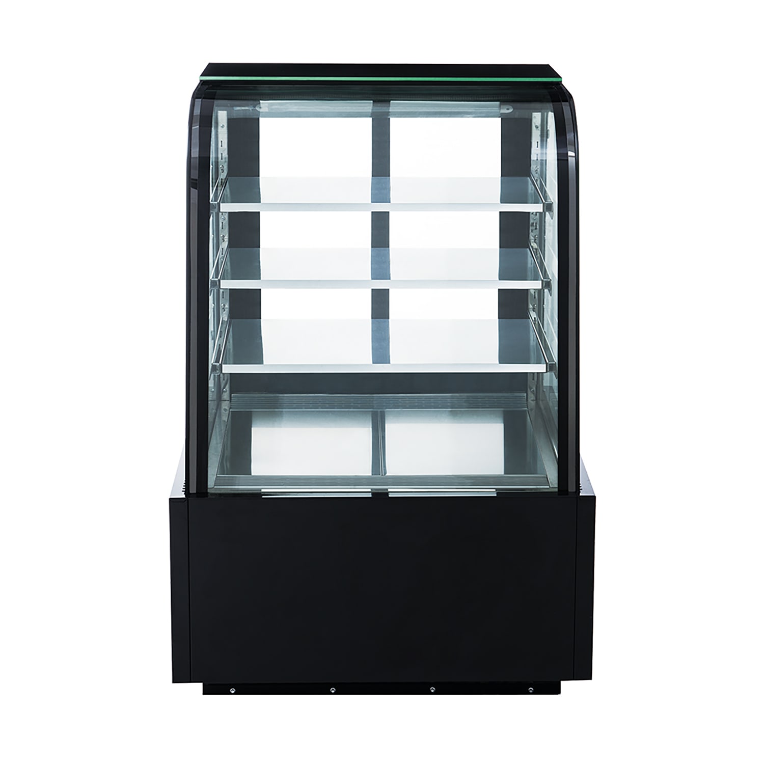 Dukers DDM48R-CB 48" Full Service Bakery Case w/ Curved Glass - (4 ...