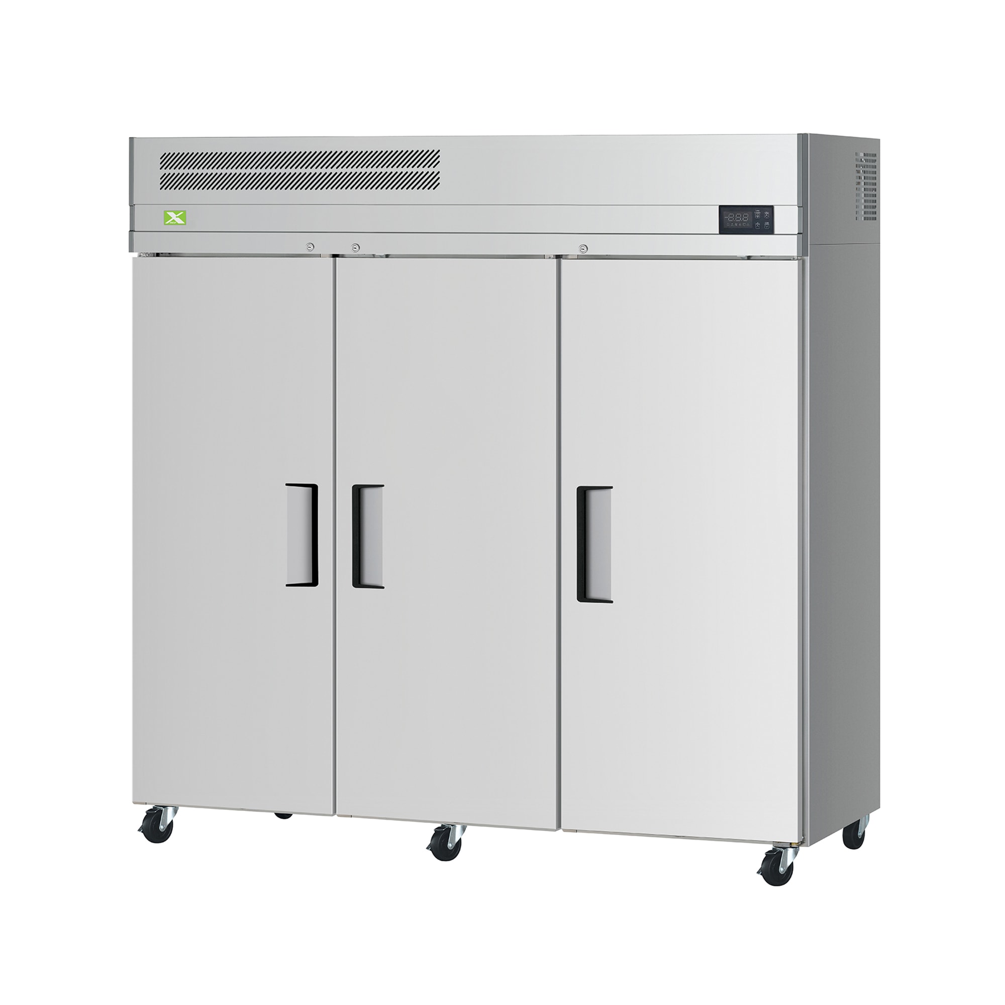 Refrigeration-X XF72-3-N 77 3/4" X-Line Three Section Reach In Freezer, (3) Left/Right Hinge ...