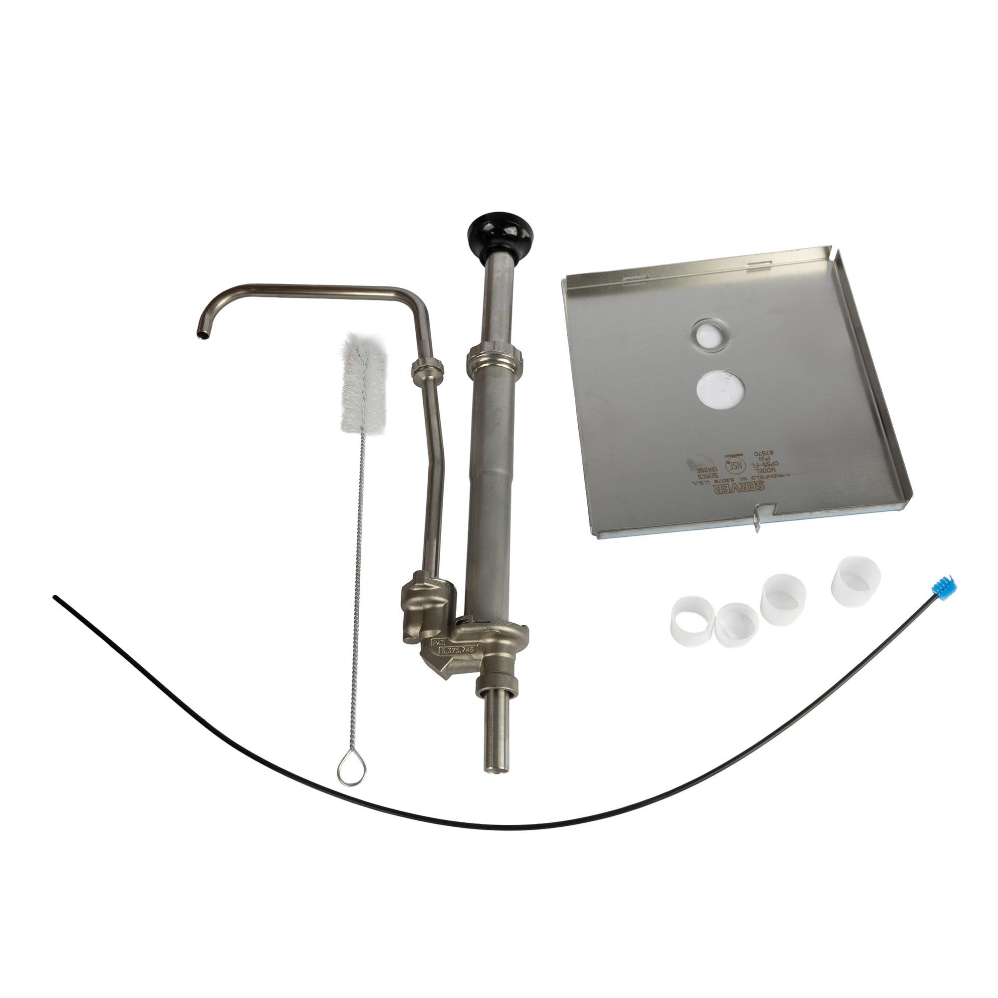 Server Condiment Dispenser Pump Only w/ 1 oz/Stroke Capacity, Stainless ...