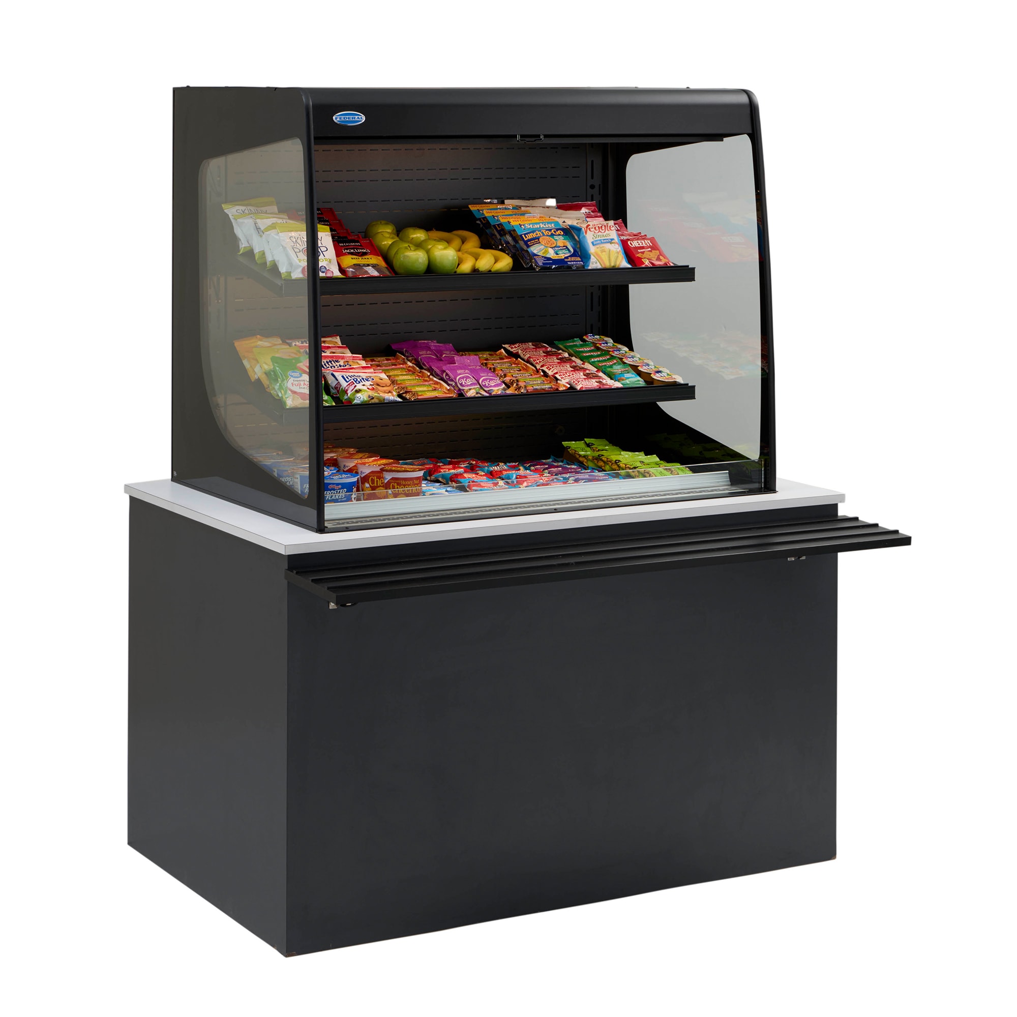 Federal VNSS2478C 24" Vision Series Self Service Open Air Case - (5 ...