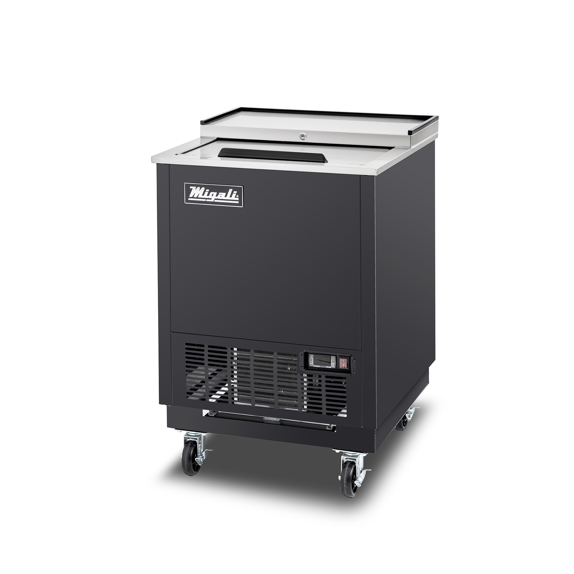 Migali C-GF25-HC 1 Section Competitor Series® Glass Chiller w/ 73 Mug ...