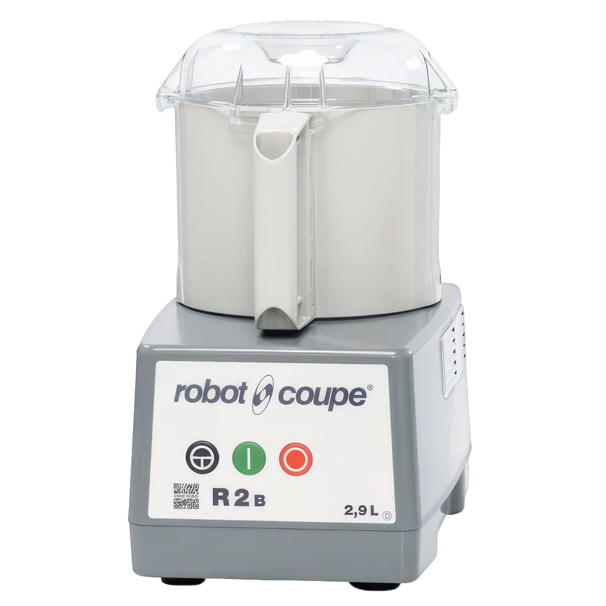 Robot Coupe R2B Cutter Mixer w/ 3 17/100 qt Gray Bowl, Smooth Edge S ...