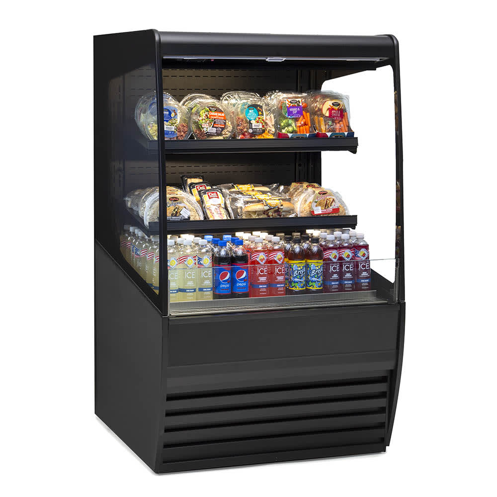 Federal VRSS4860S-SLD 47 1/4" Vision Series Vertical Open Air Cooler w ...