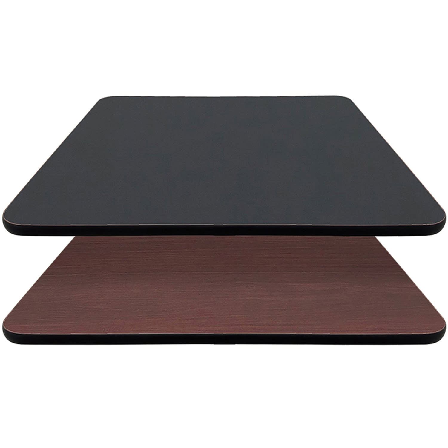Oak Street 30" x 72" Rectangular Reversible Melamine Table Top ...