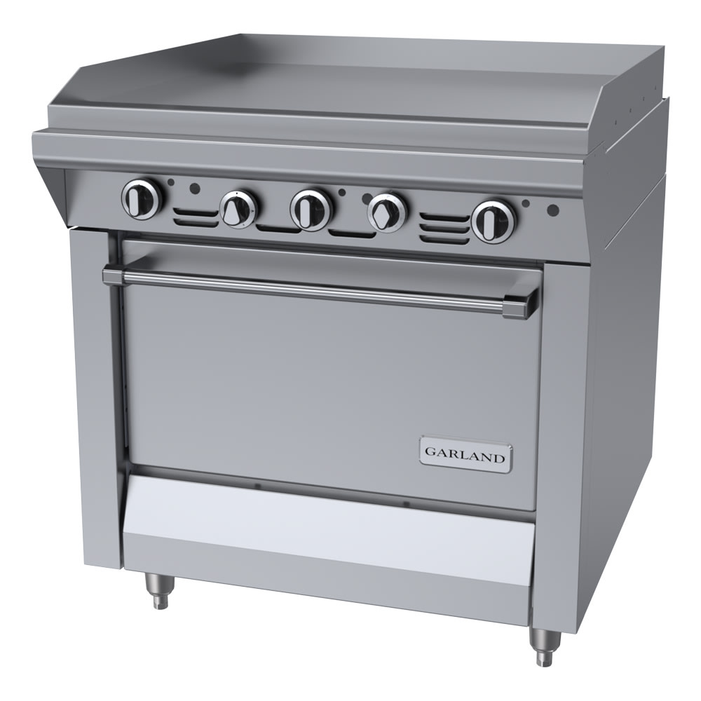 Garland M47R 34" Gas Range w/ Full Griddle & Standard Oven, Liquid Propane