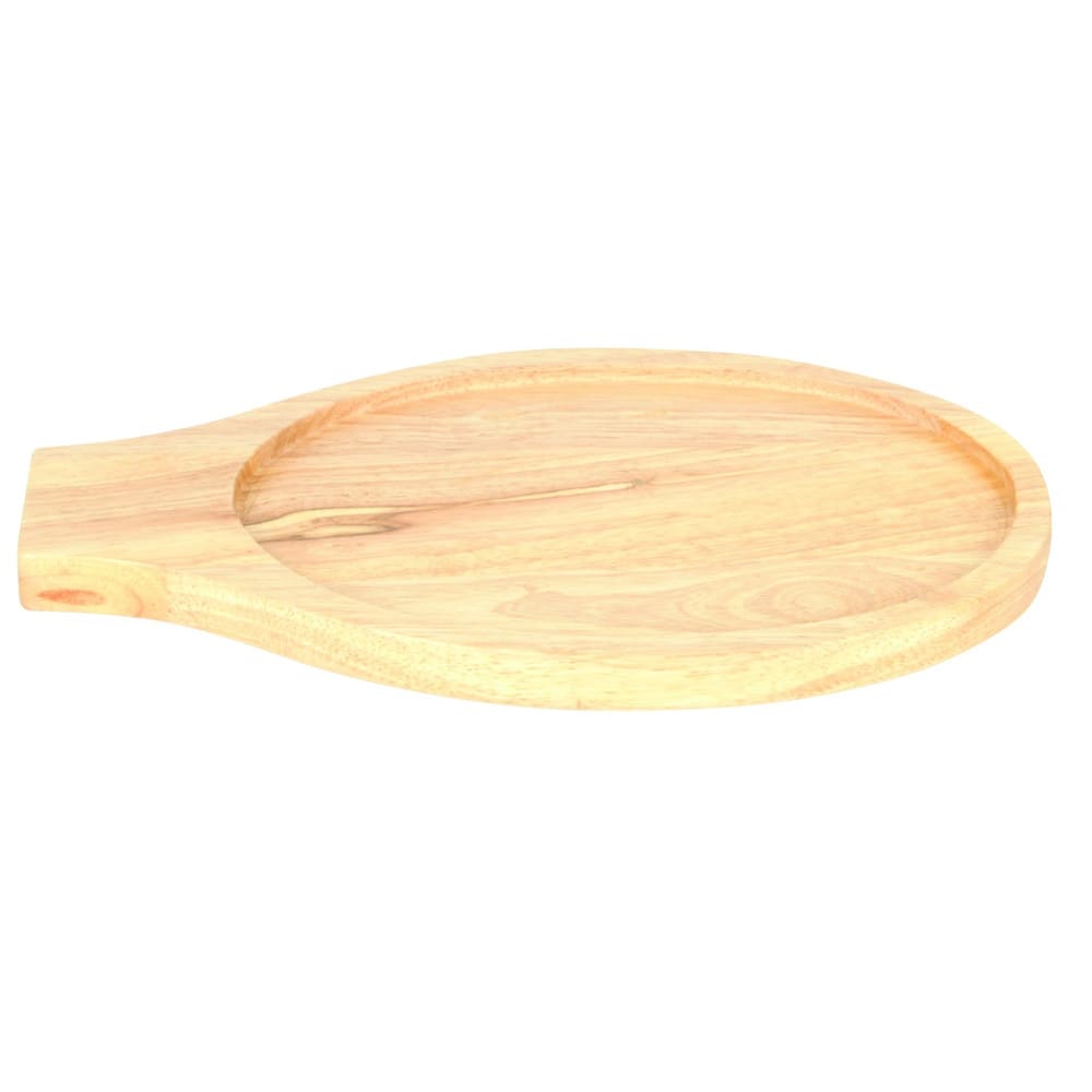 Thunder Group WDFJ001 Oval Fajita Skillet Underliner - 12 1/4" x 8 ...