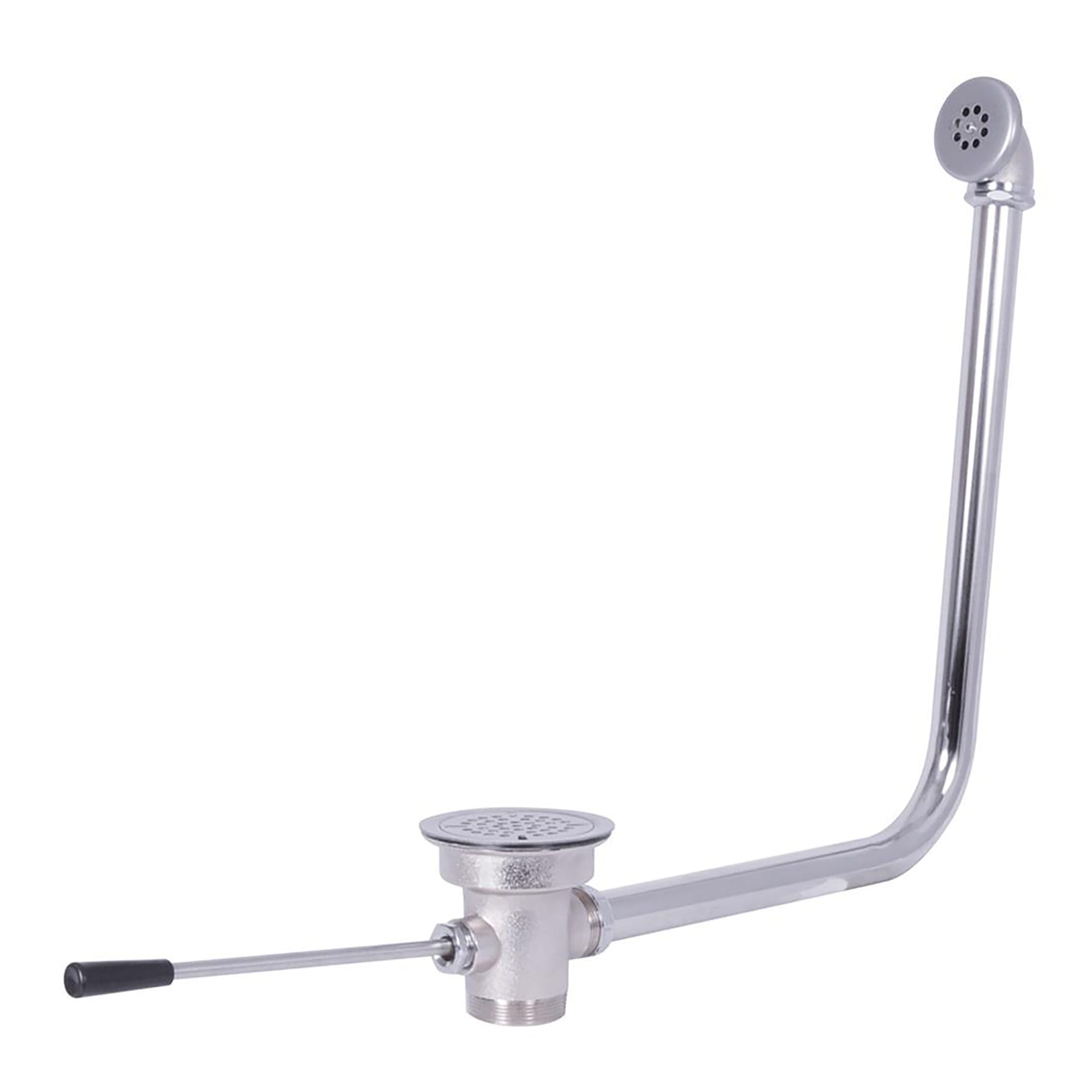 Splash Lever Waste Valve, 3 1/2" Sink Opening, 2" Drain Outlet, 1 1/2 ...