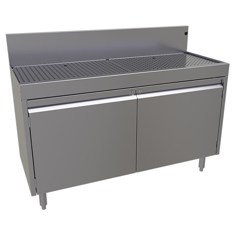 Glastender DBCA-48 Main Line Underbar Freestanding Drainboard Cabinet w ...