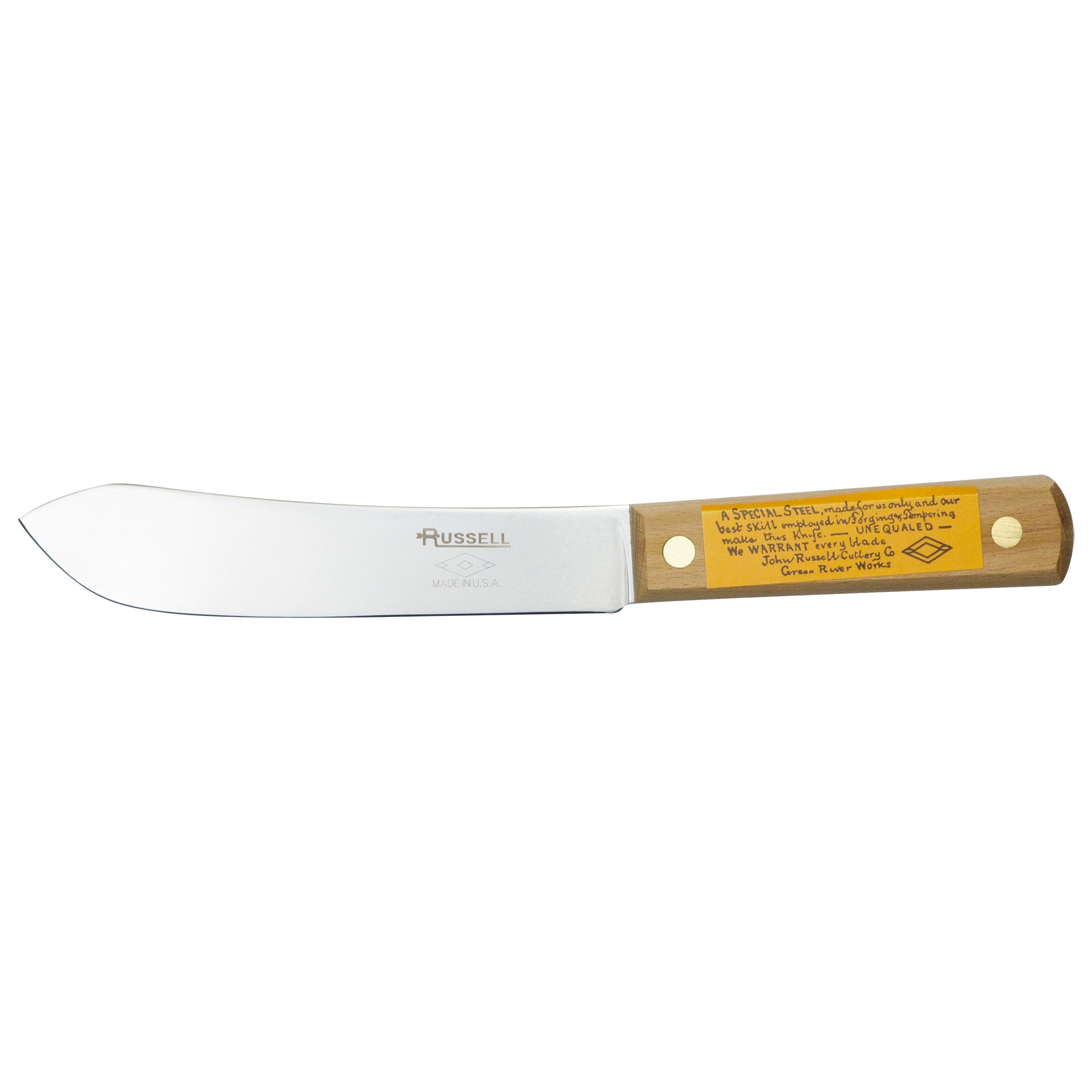 Dexter Russell 4351 6" Traditional® Straight Butcher Knife w/ Beech ...